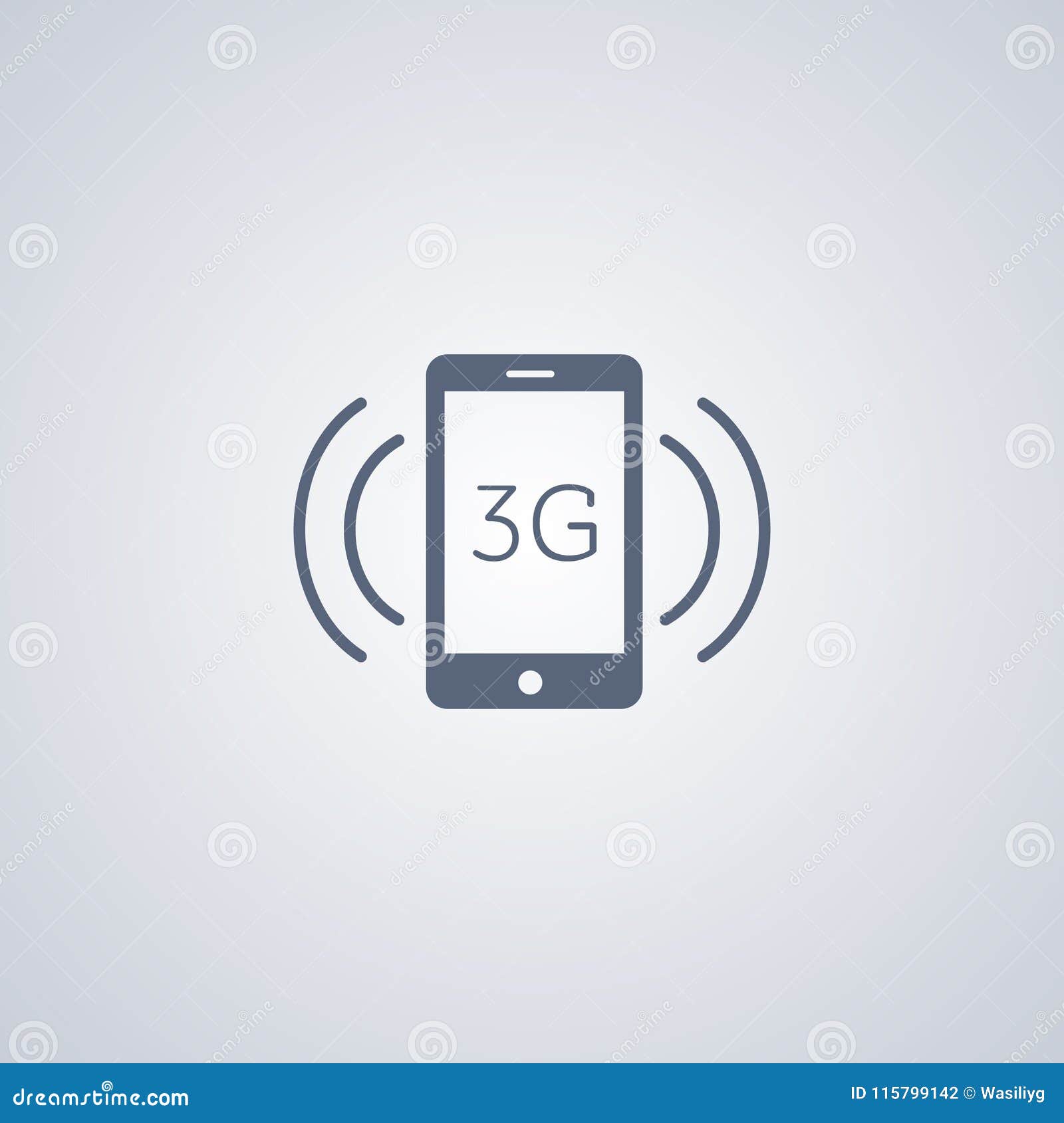 3G Connection, Vector Best Flat Icon Stock Vector - Illustration of ...