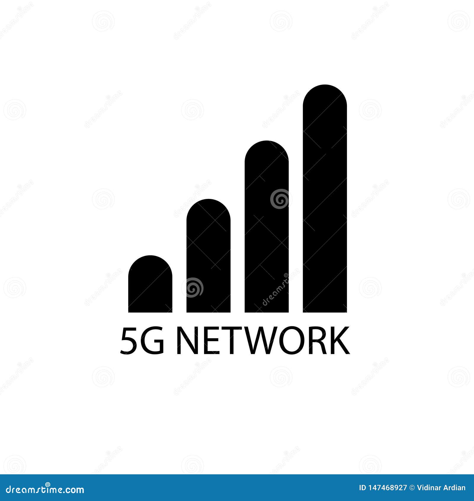 5G Design Logo Concept. Network Logo - Vector - Vector Stock Vector ...