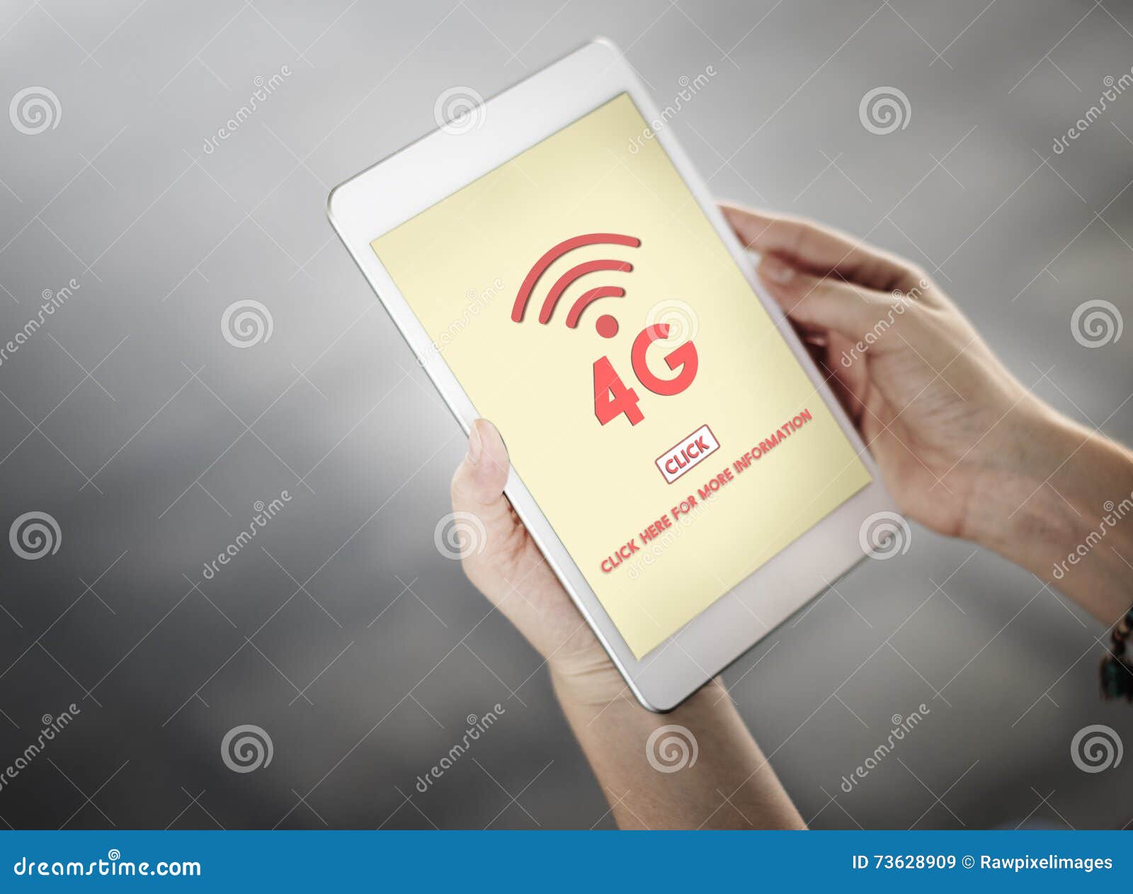 4G Digital Internet Network Technology Wifi Concept Stock Image - Image ...