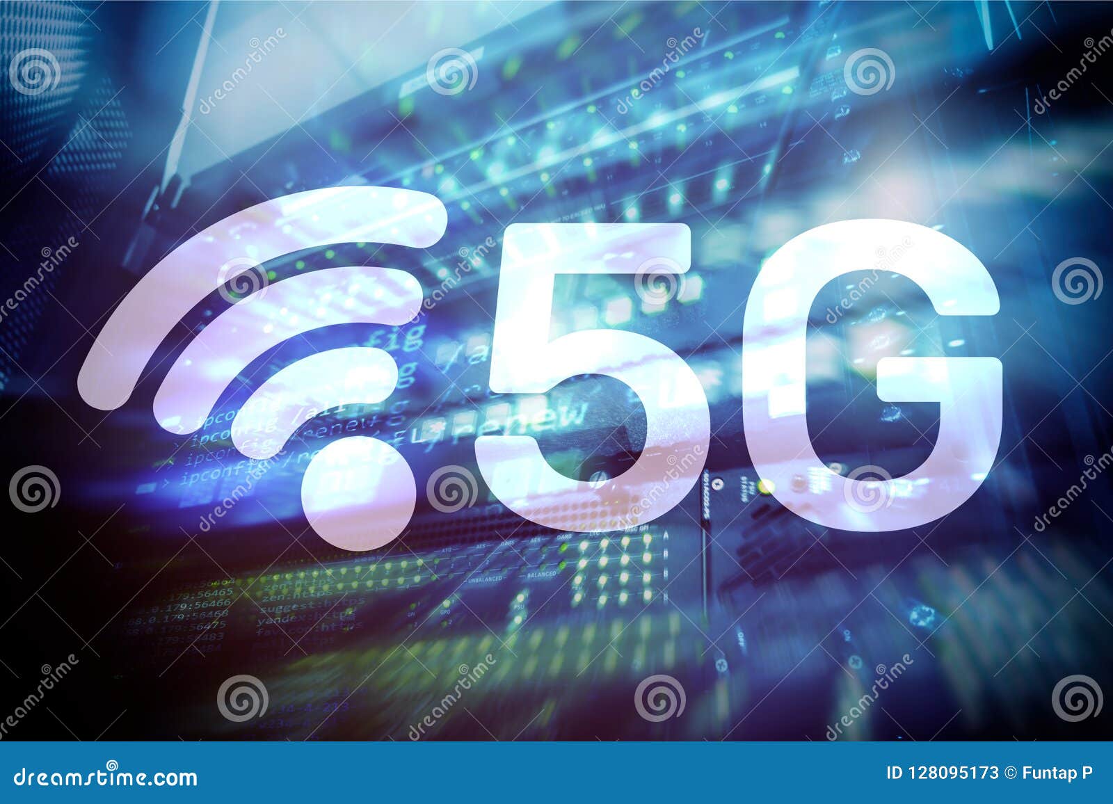 5G Fast Wireless Internet Connection Communication Mobile Technology ...