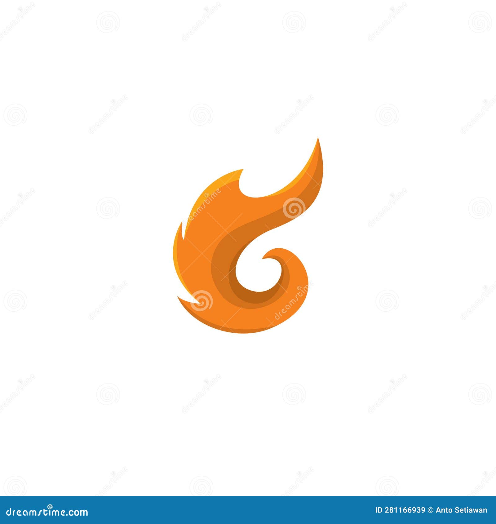 G Fire Logo Symbol. G Fox Logo Design Stock Vector - Illustration of ...