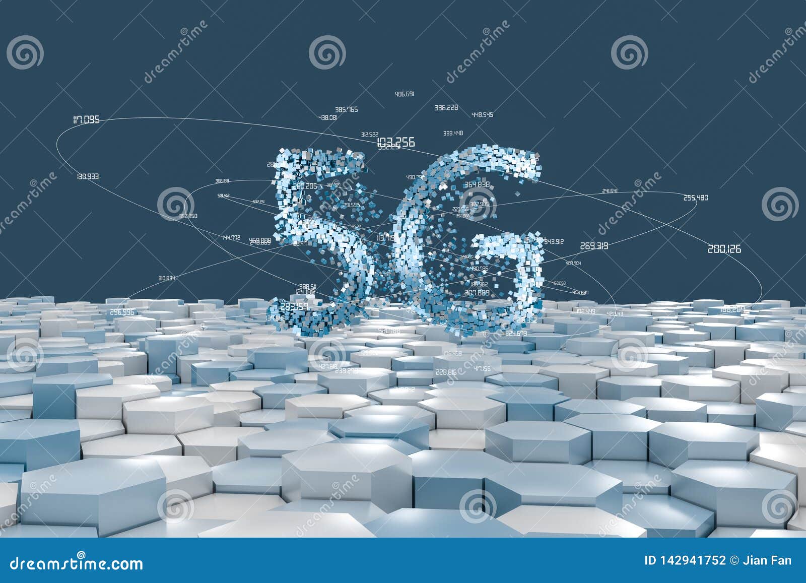 5G Font Design, 3d Rendering Stock Illustration - Illustration of ...
