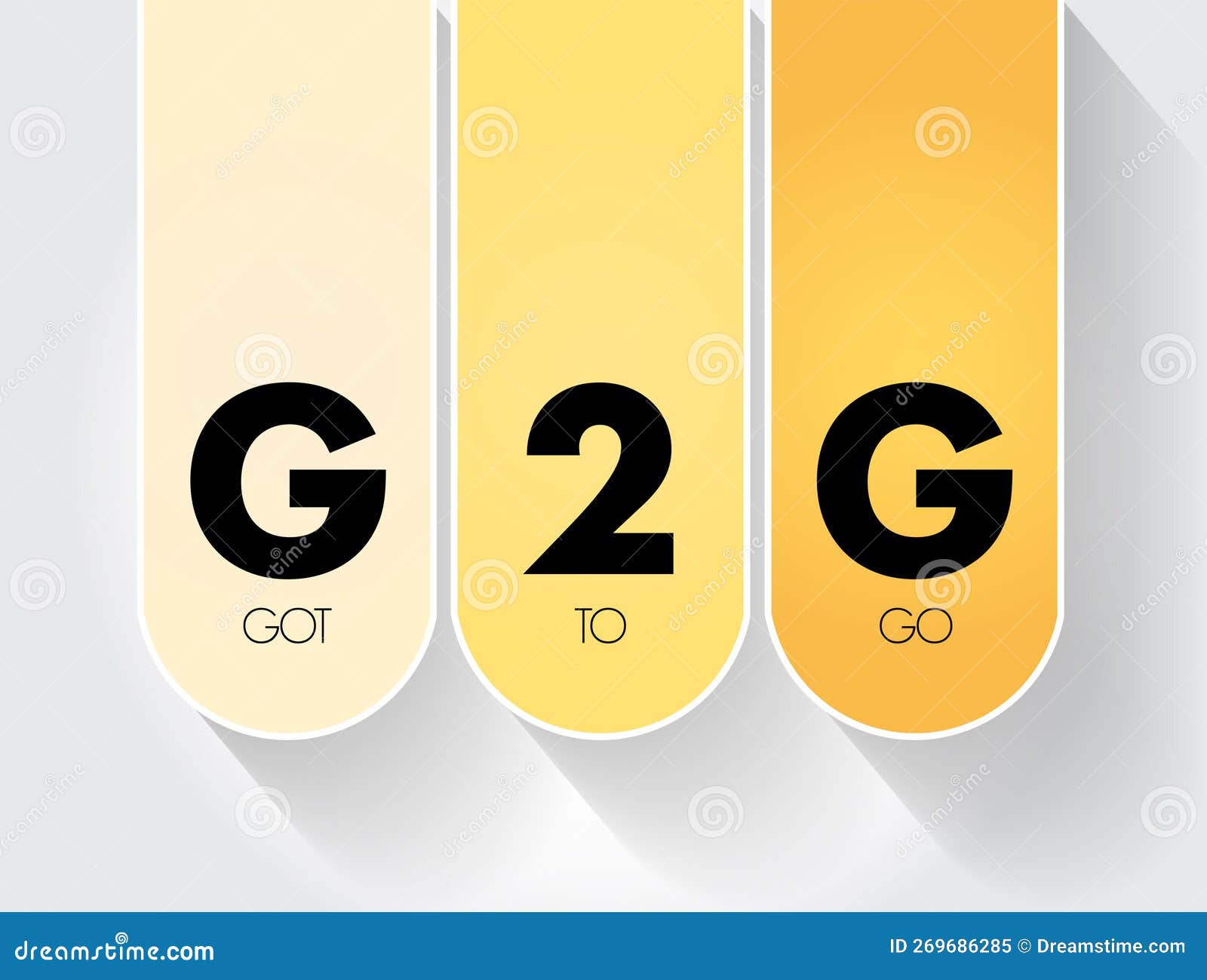 G2G - Got To Go Acronym, Text Concept for Presentations and Reports ...