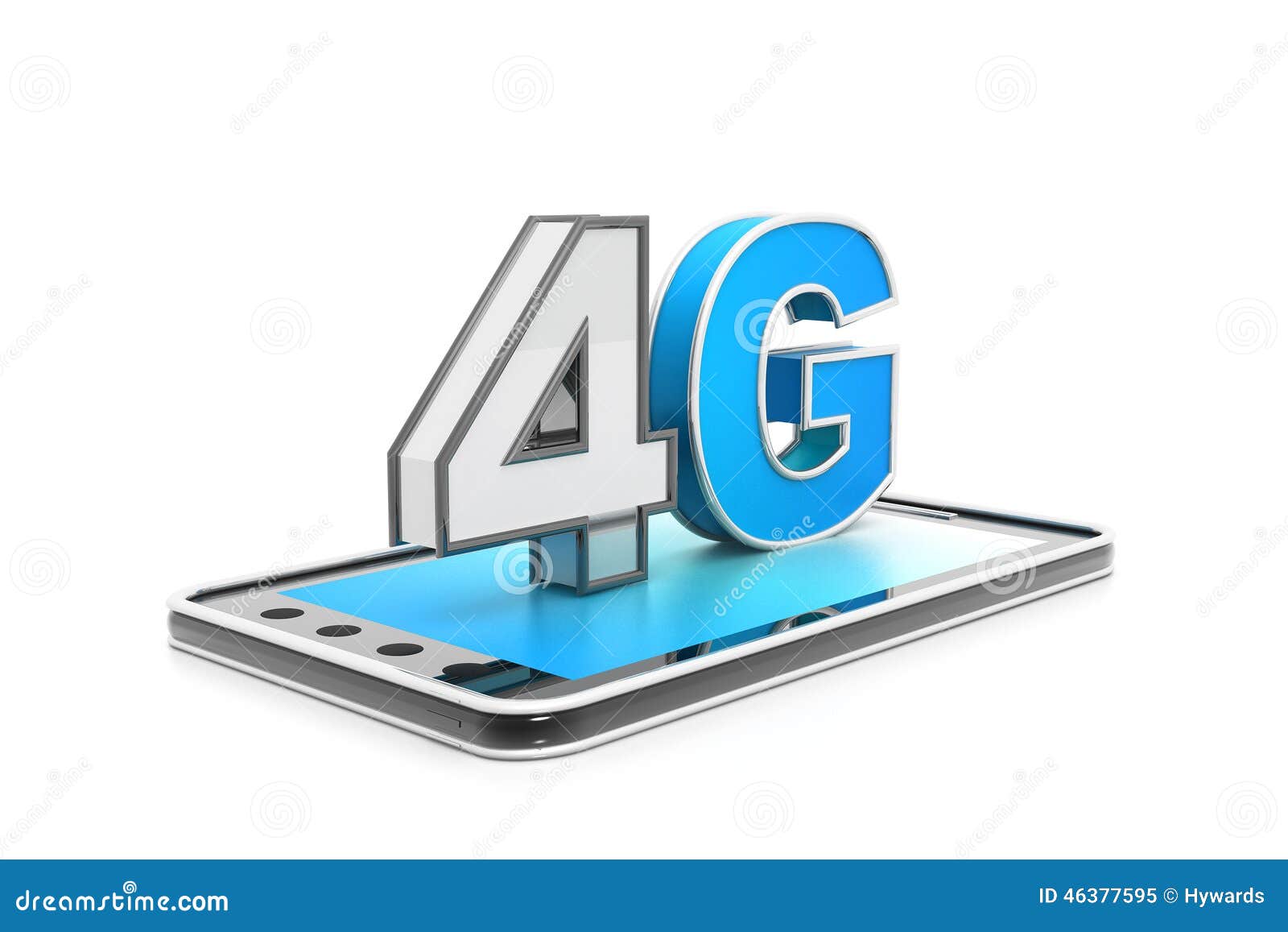4g High Speed Internet Concept Stock Illustration - Illustration of ...