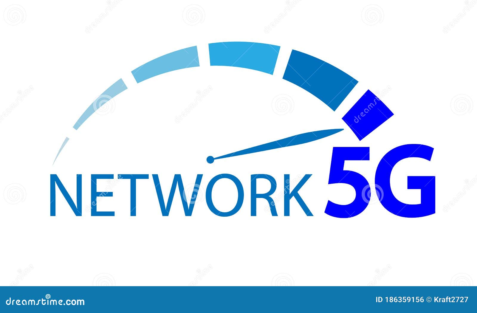 5G High Speed Internet Connection Scale Stock Vector - Illustration of ...