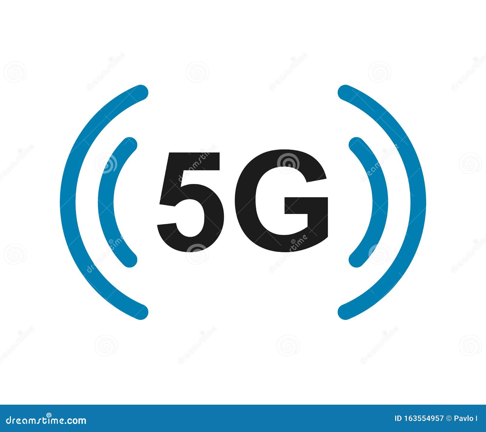 5G Icon. High Speed Wifi or Wireless Network Logo, Faster 5g Sign ...