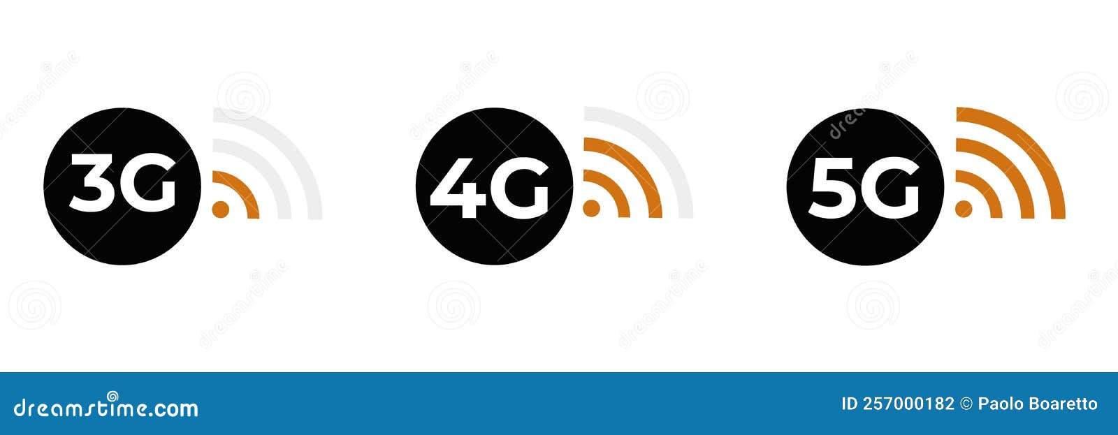 5g Icon, 4g Logo Network Vector Technology 3g Icon Stock Illustration ...