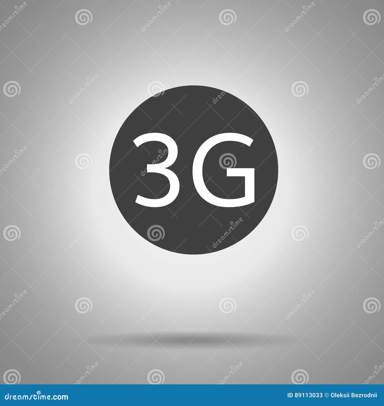 3g icon. Vector 3g symbol stock vector. Illustration of third - 89113033
