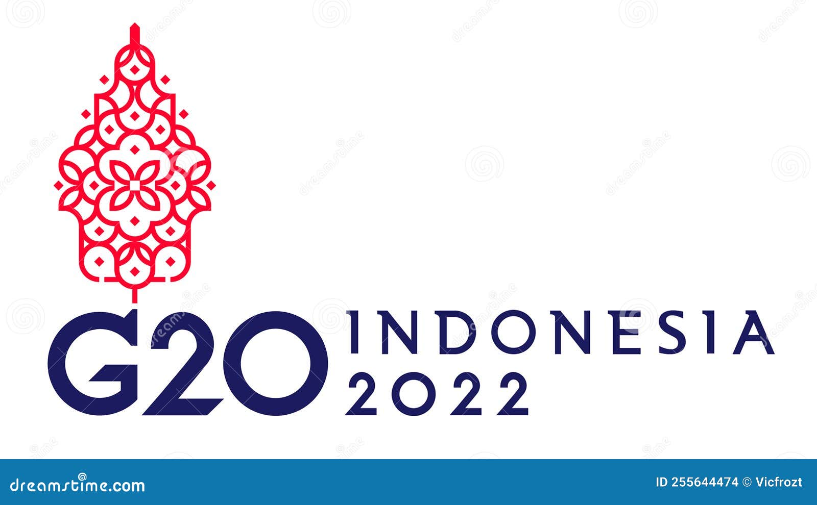 Bali, Indonesia: September 8, 2022: G20 Official Logo. Republic of ...