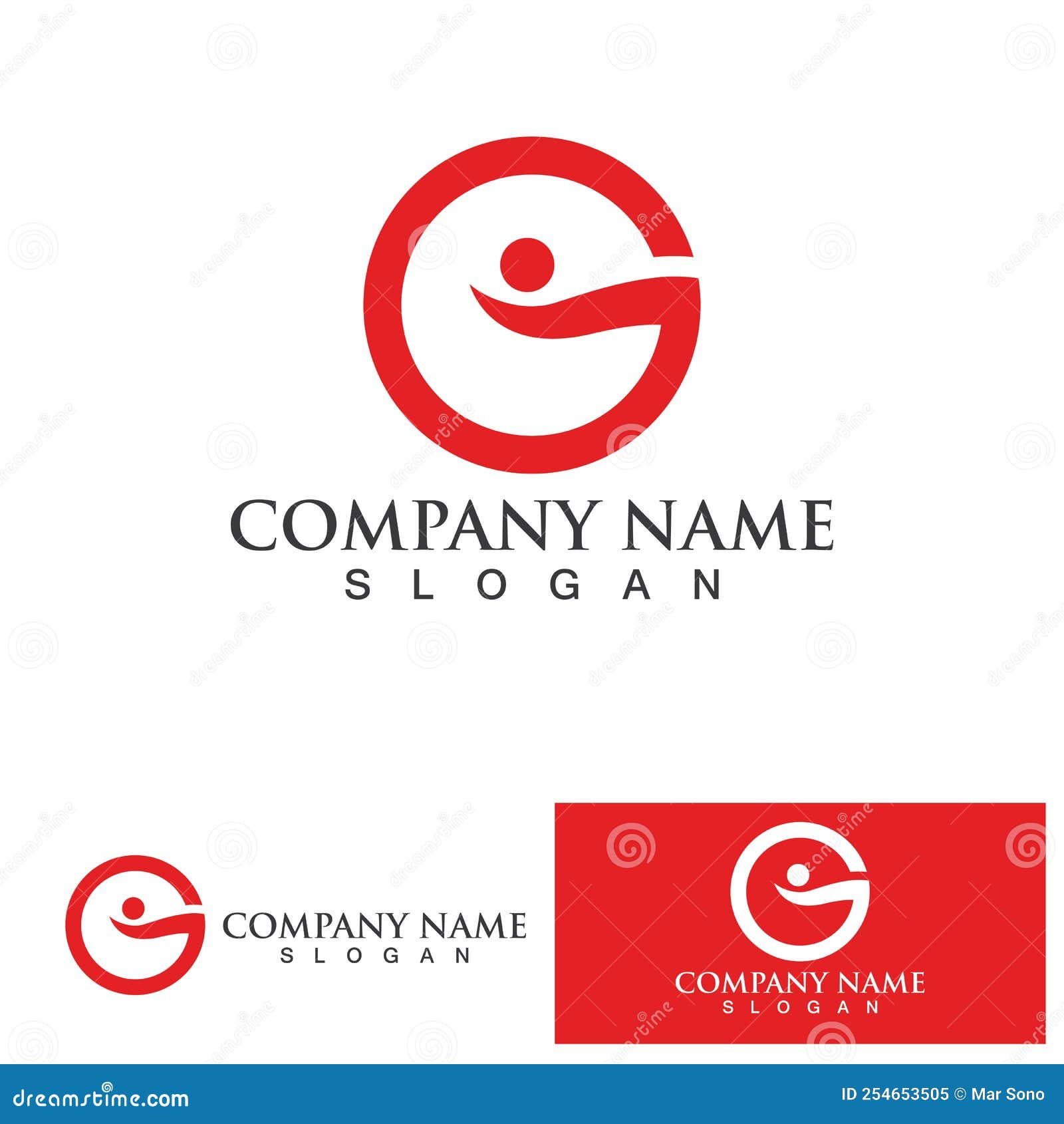 G Initial People Logo and Symbol Vector Stock Vector - Illustration of ...
