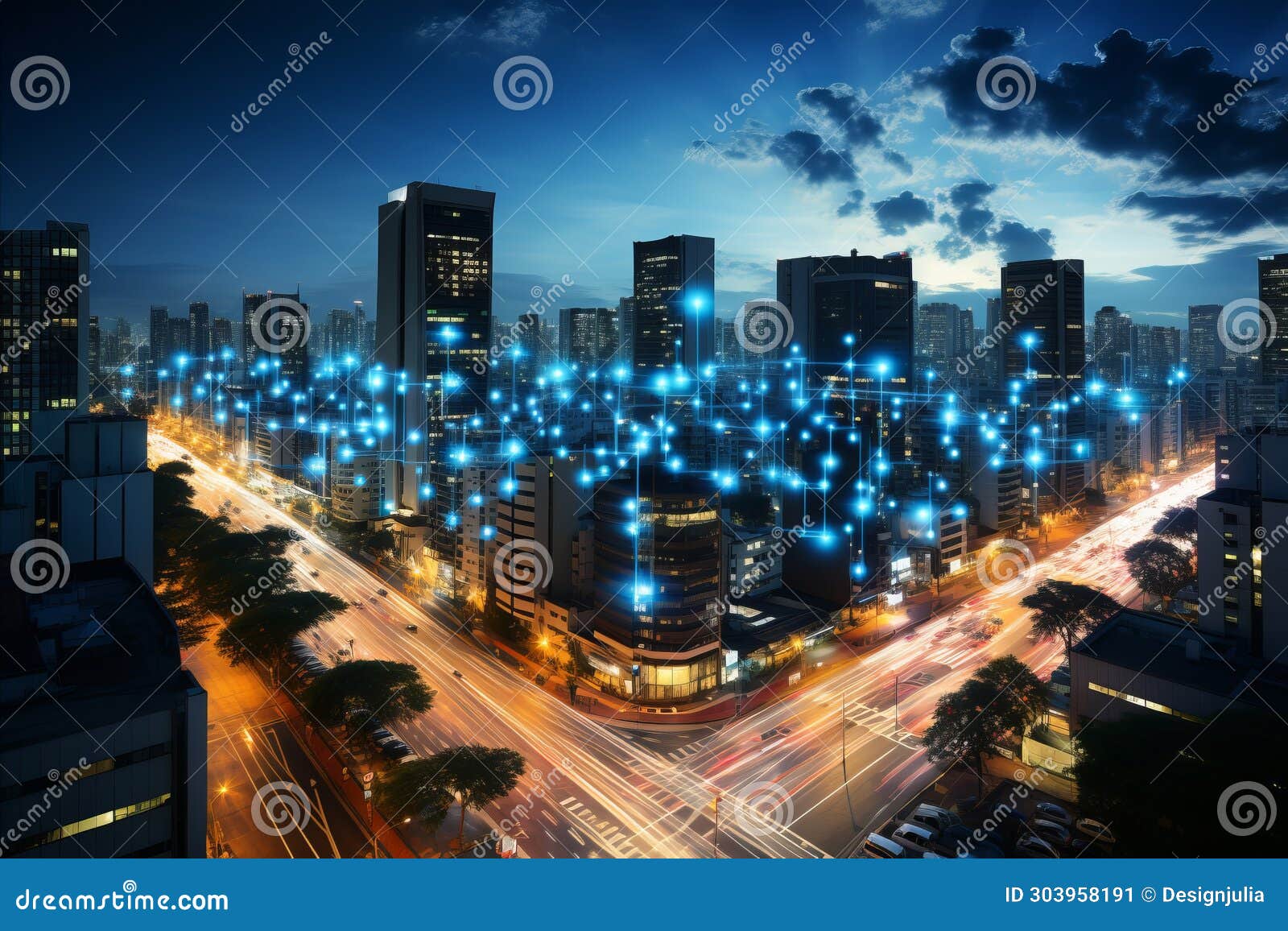 5g Integration in Smart Cities. High-speed Internet, Cloud Computing ...