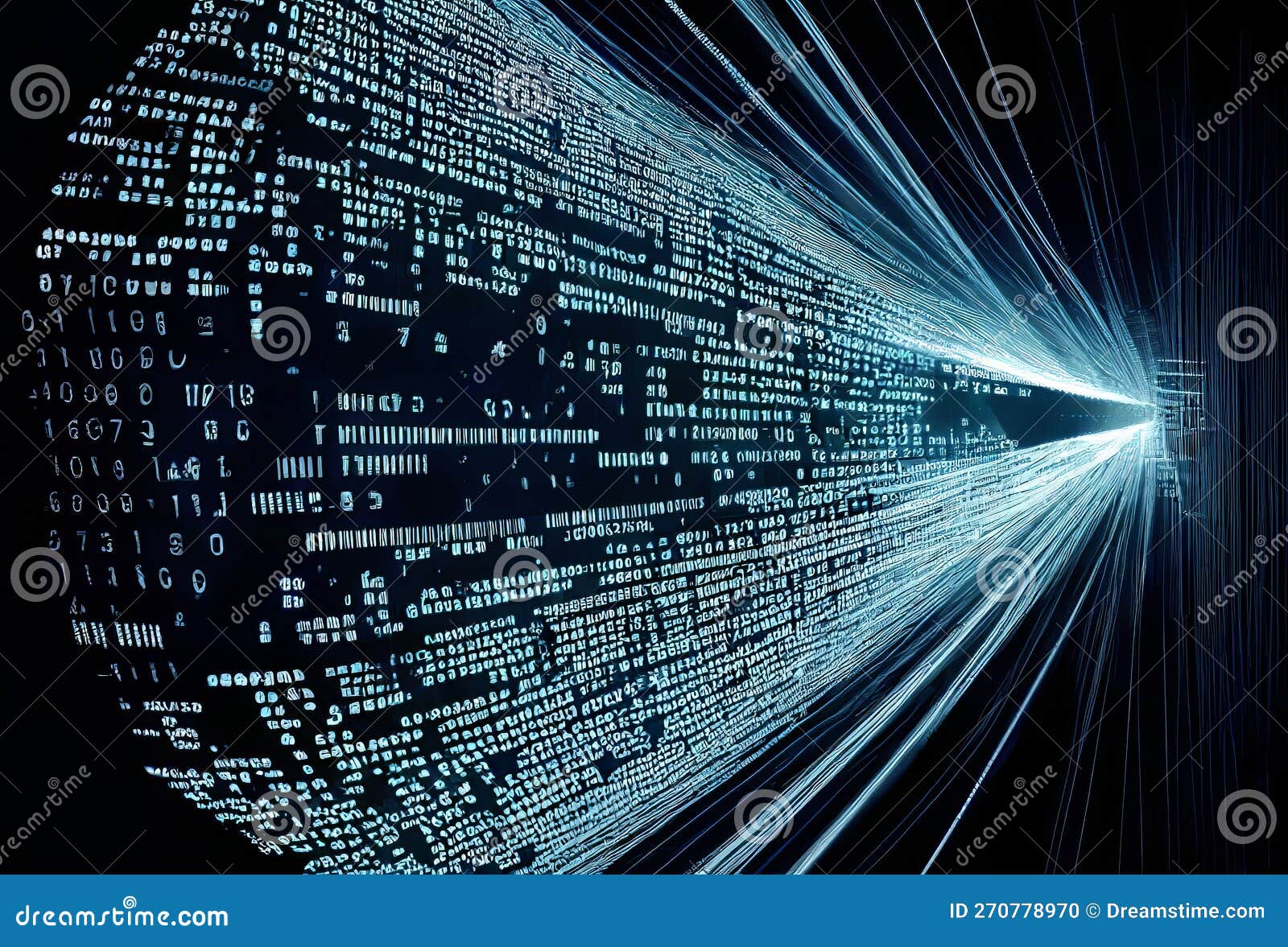5G Internet and Big Data Flying Around the Planet Connecting Business ...