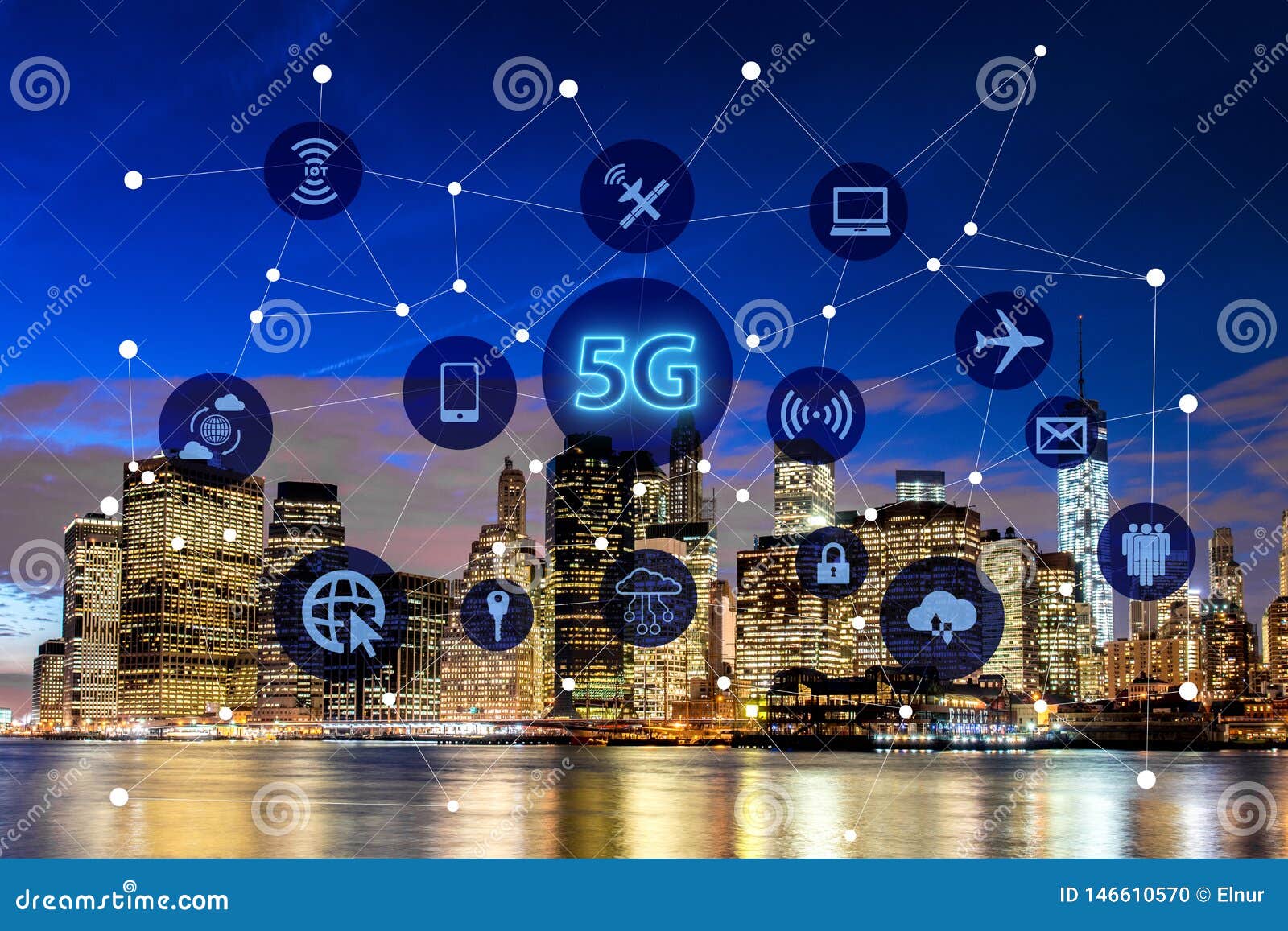 The 5g Internet Concept in Technology Concept Editorial Image - Image ...