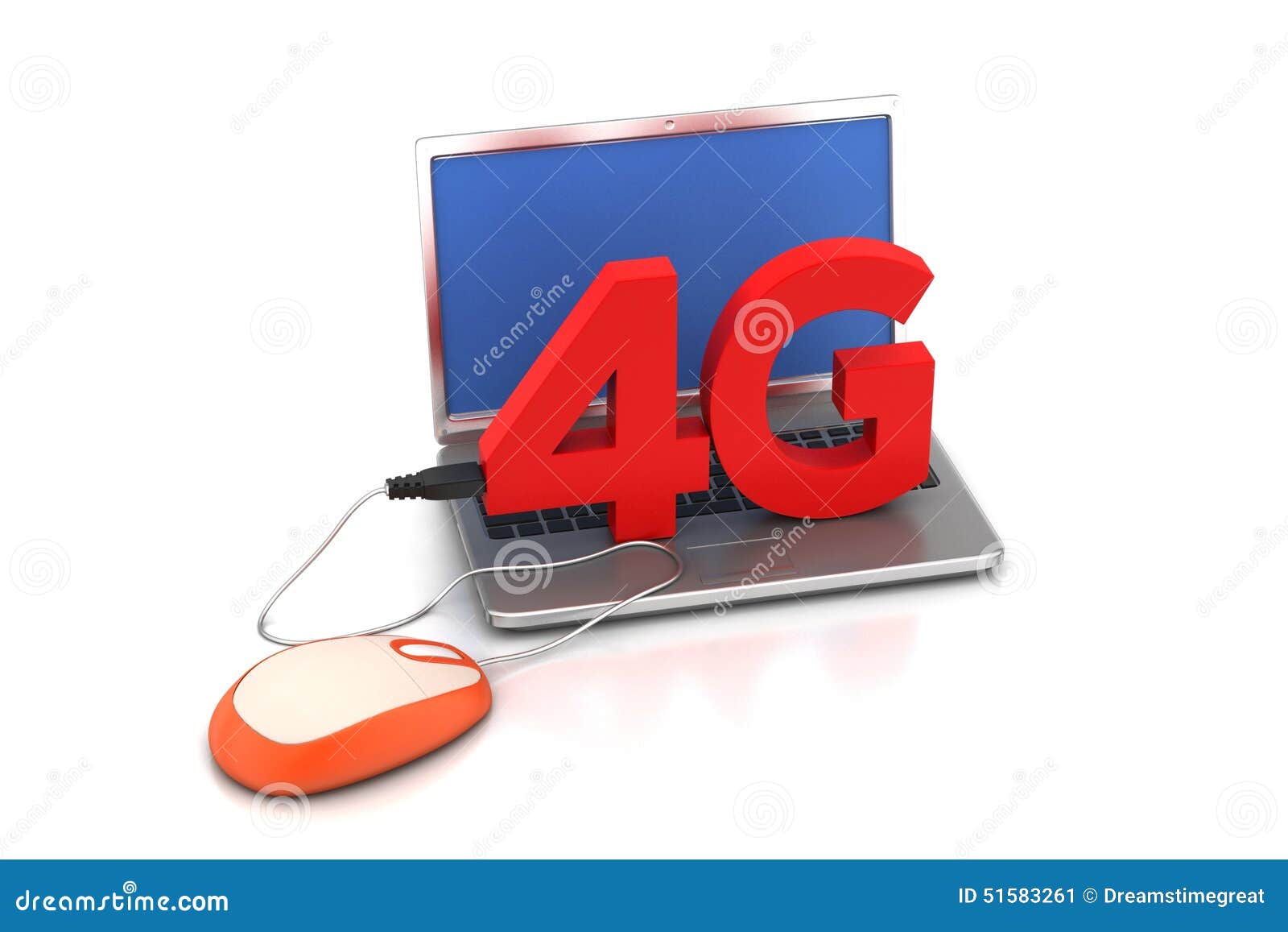 4G, internet concept stock illustration. Illustration of communication ...