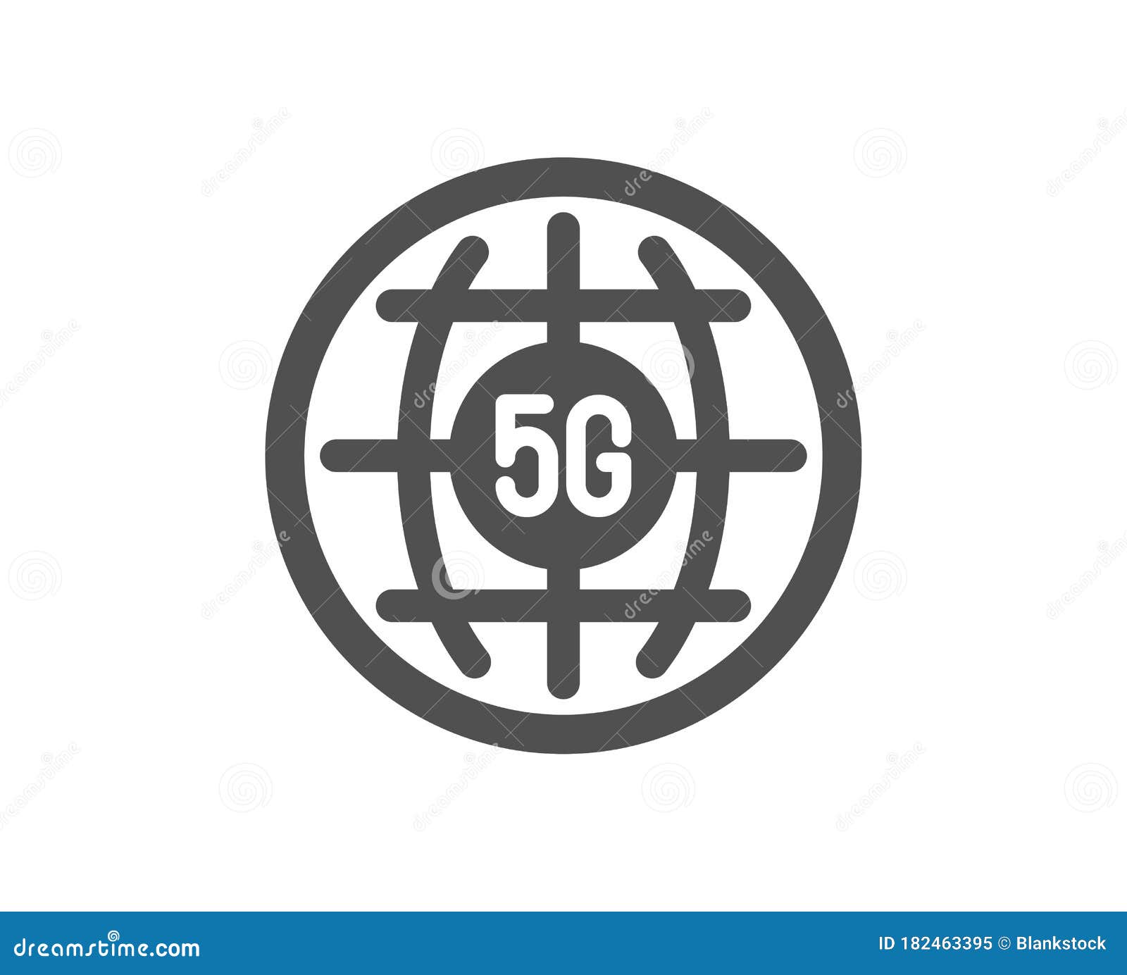 5g Internet Icon. Wifi Wireless Network Sign. Vector Stock Vector ...