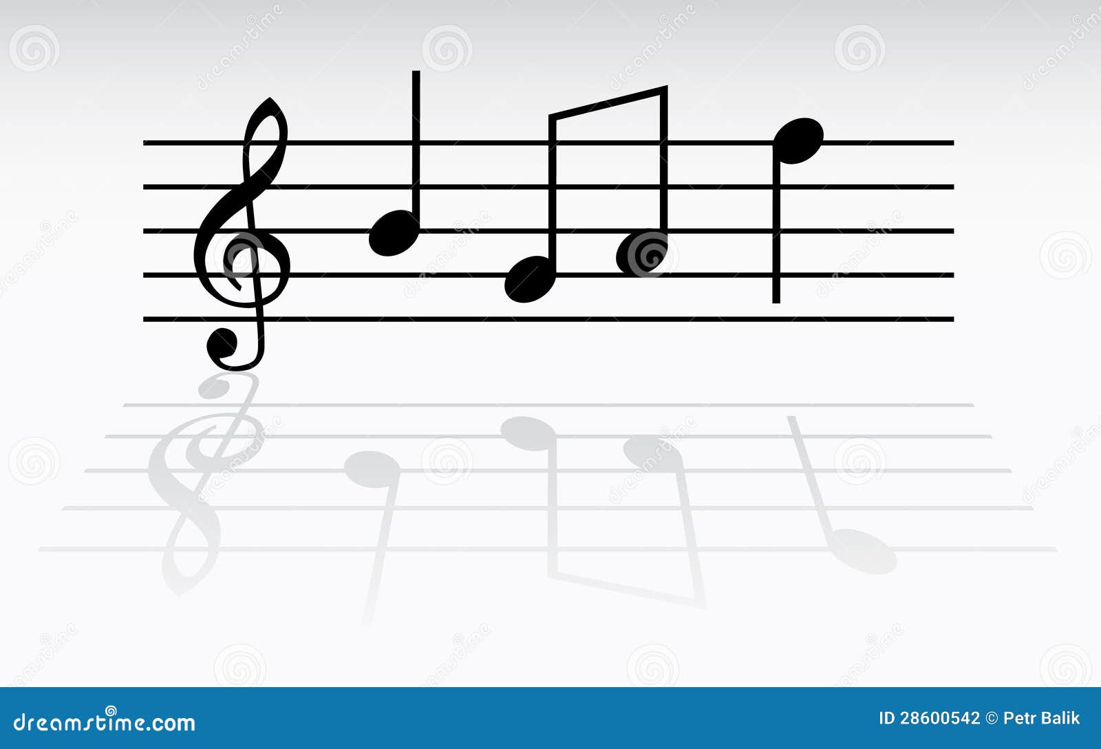 G key and notes stock illustration. Illustration of piano - 28600542