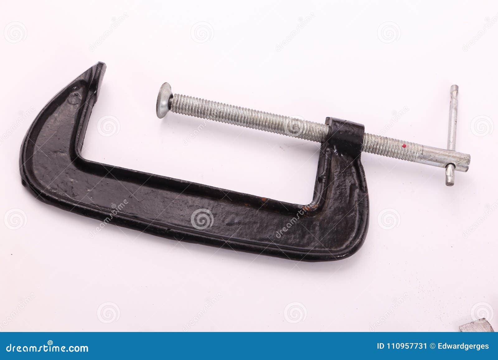 G-klem stock afbeelding. Image of buigtang, timmerman - 110957731