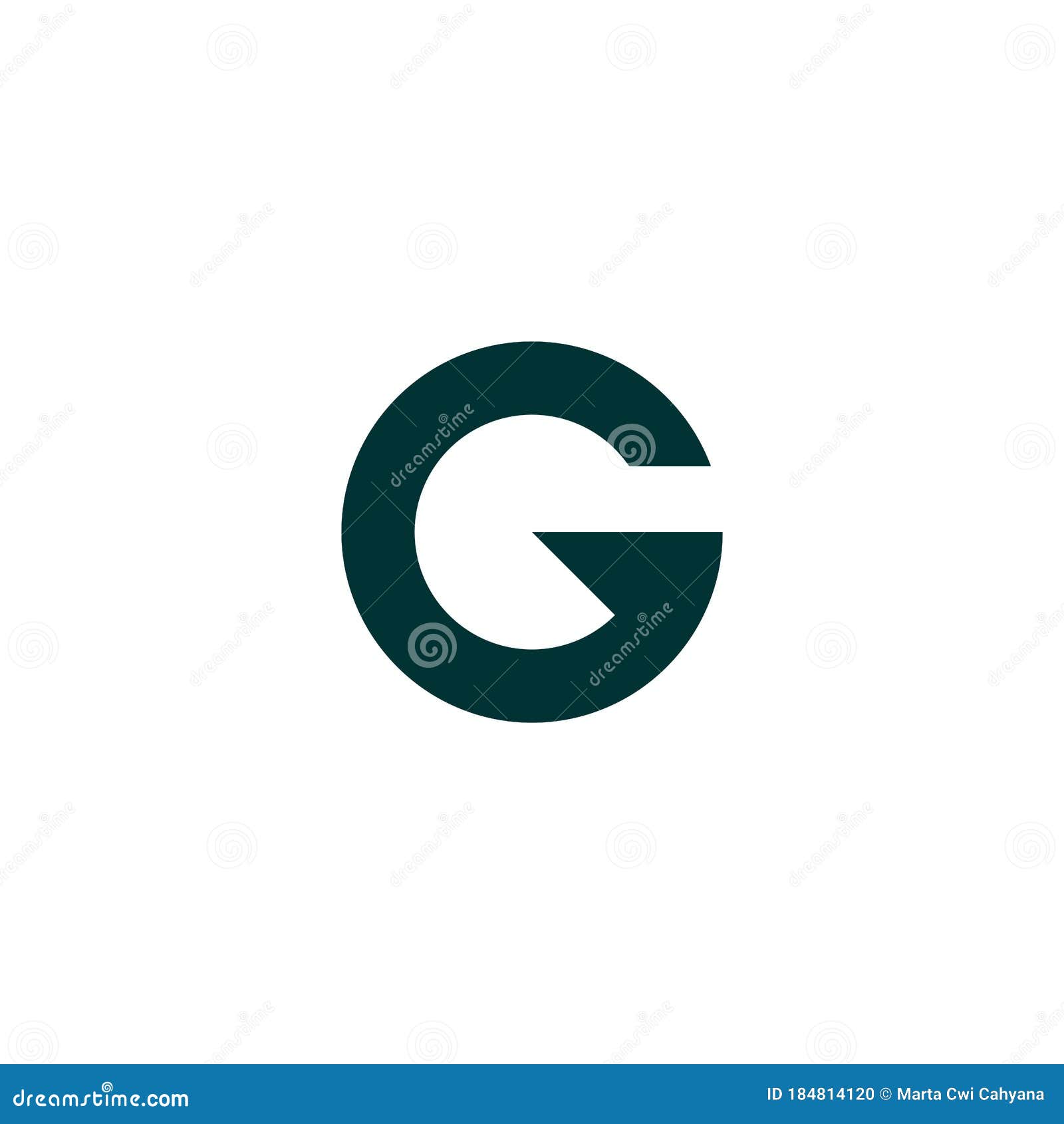 G Letter Abstract Vector Logo Design Template. Creative Typographic ...