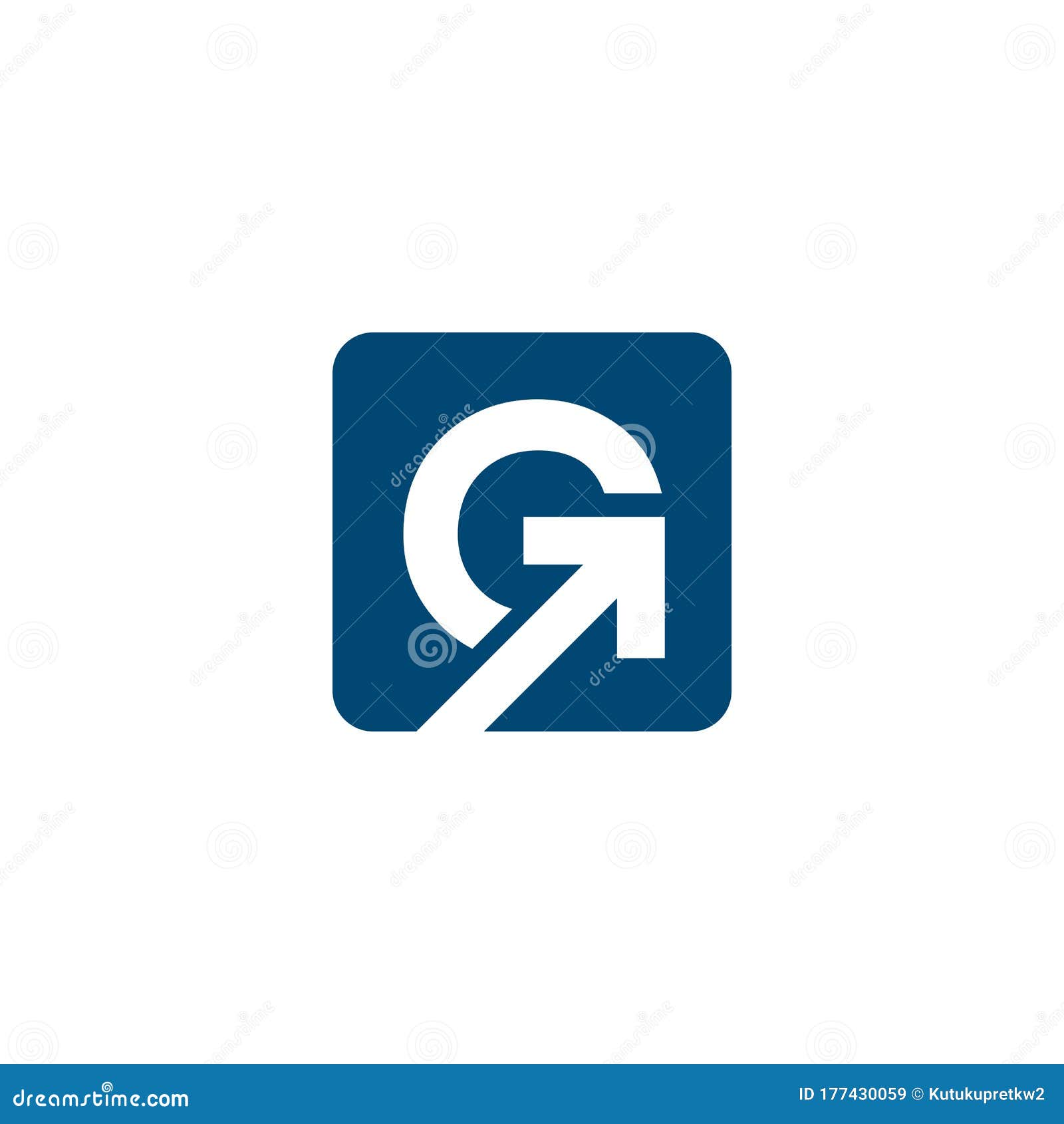 G Letter Arrow Logo Template Illustration Design. Vector EPS 10 Stock ...