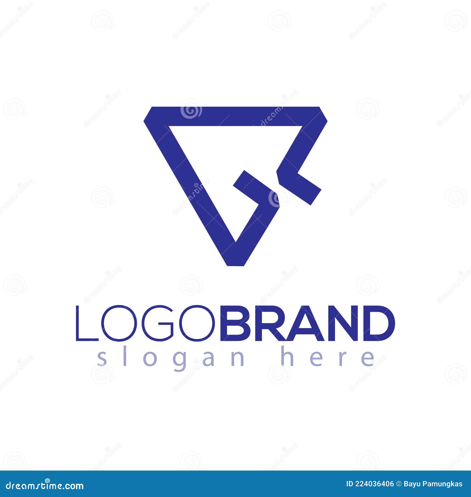 G Letter Initial with Cursor Logo Vector Element. Cursor Logo Template ...