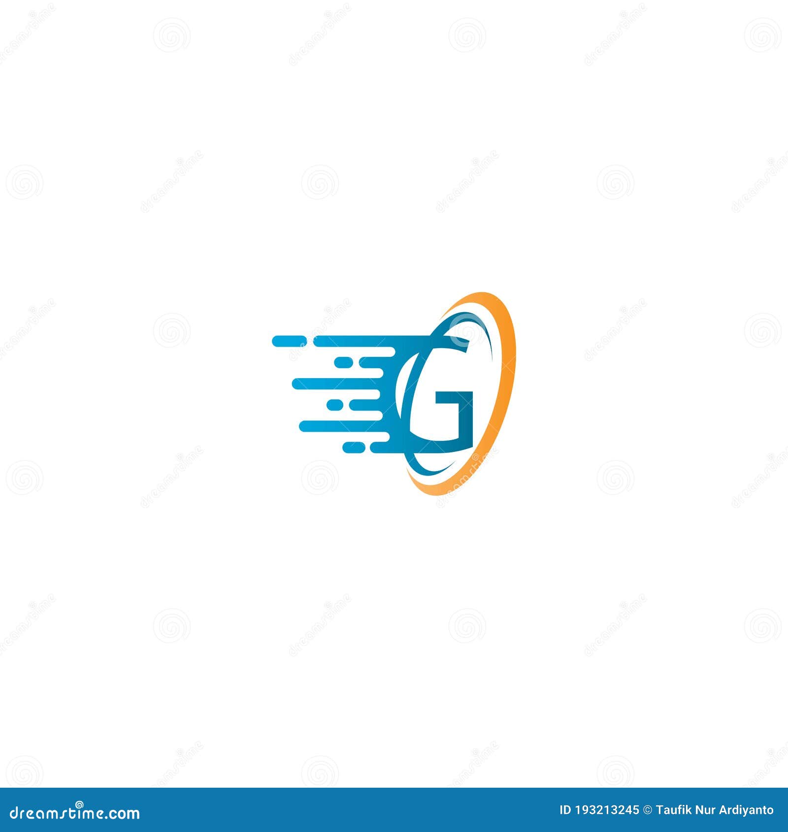 G Letter Speed Circle Logo, Concept Letter G + Icon Speed + Circle ...