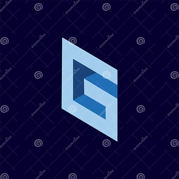 G Letter Three Dimension Logo Vector Element. G Logo Template Stock ...