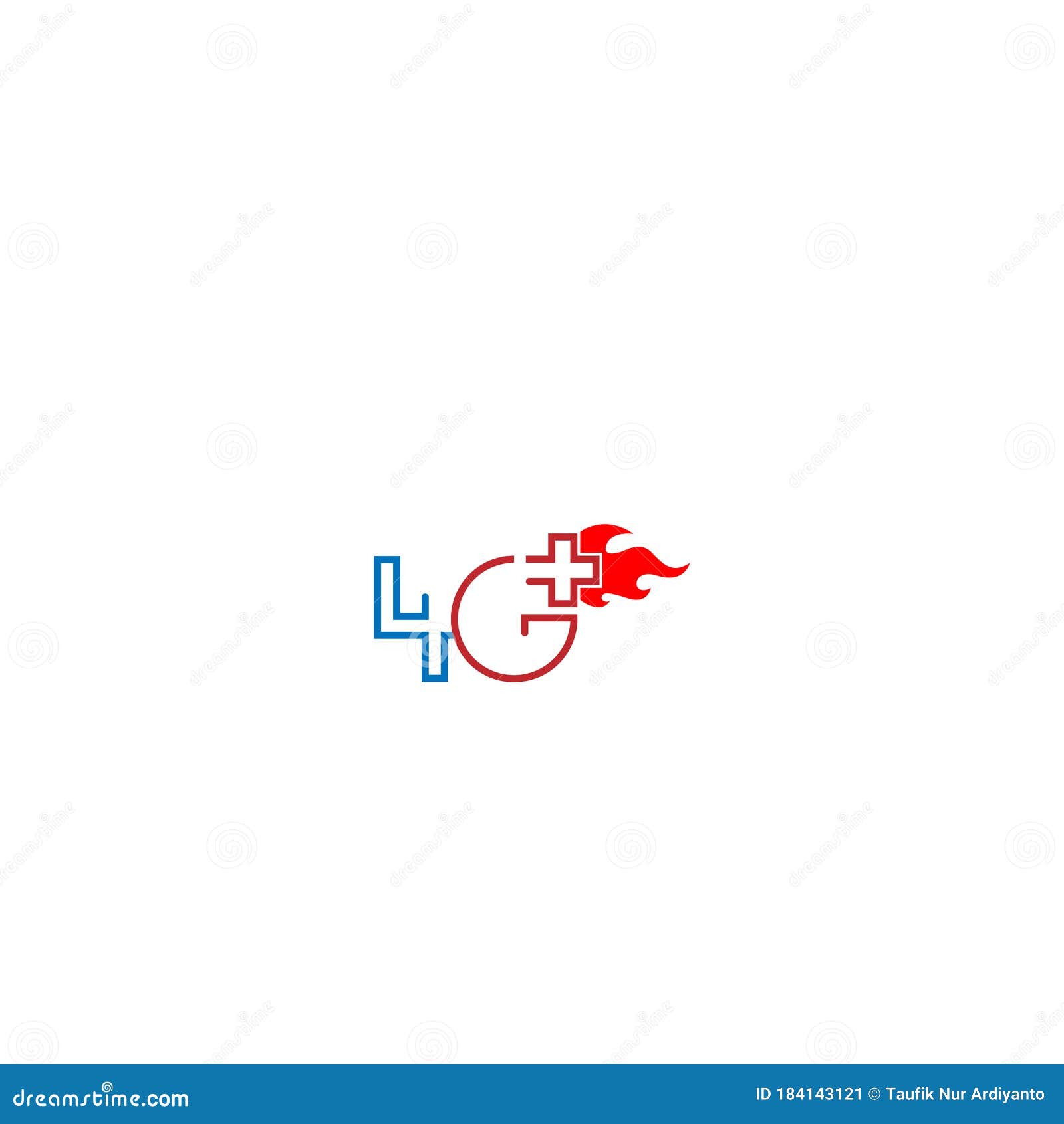 4G LTE logo icon stock vector. Illustration of letter - 184143121