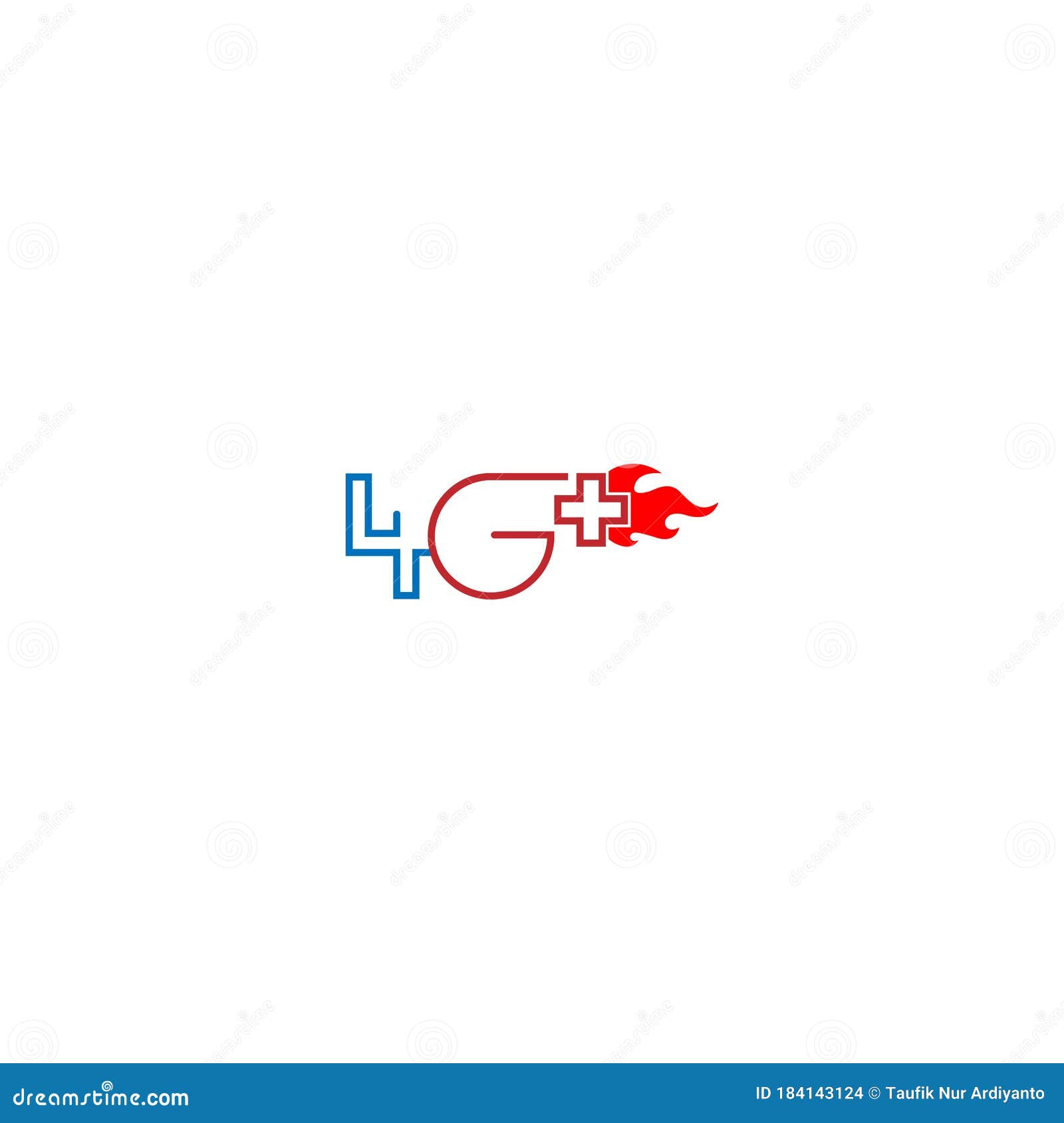 4G LTE logo icon stock vector. Illustration of data - 184143124