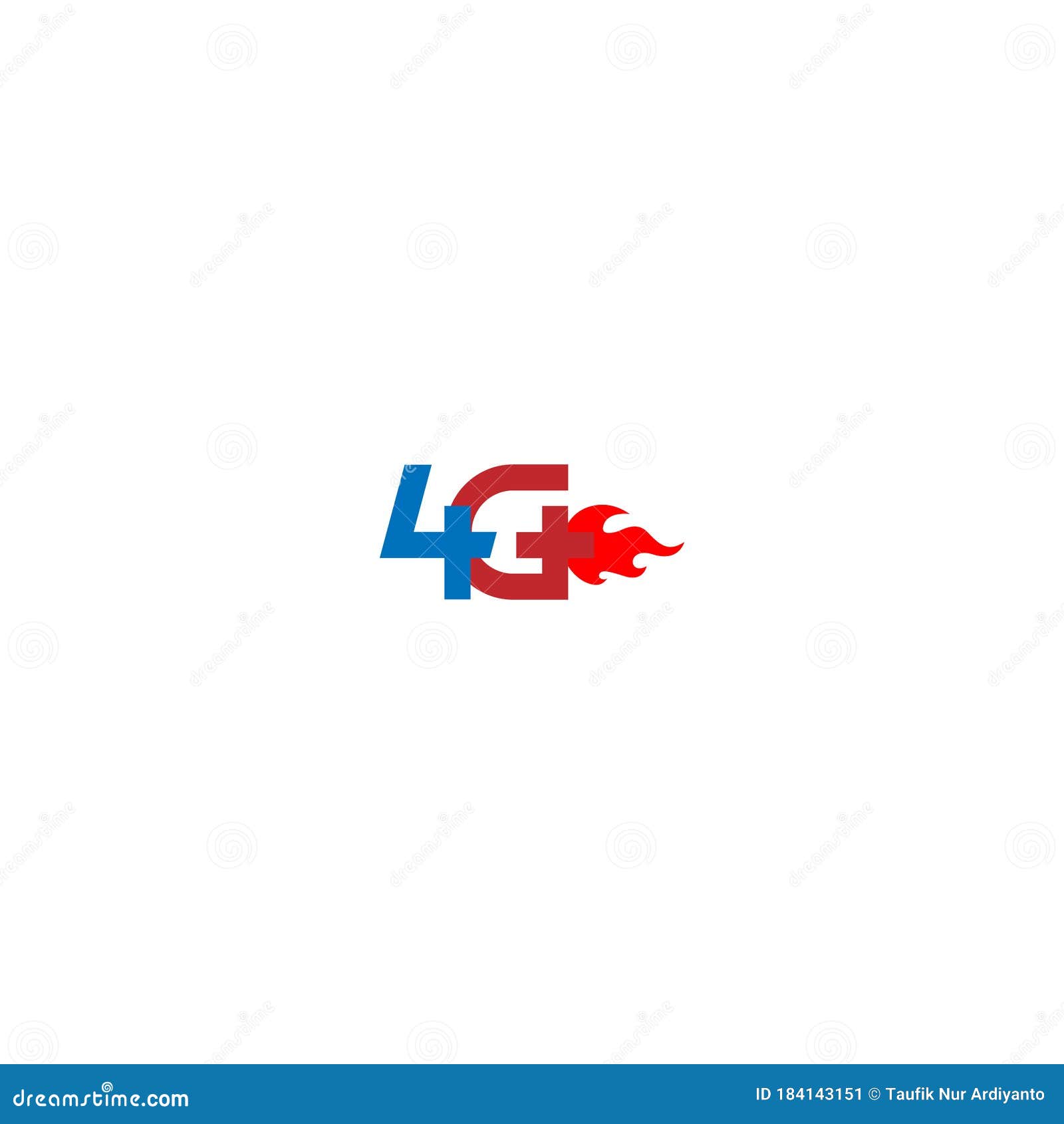 4G LTE logo icon stock vector. Illustration of fourth - 184143151