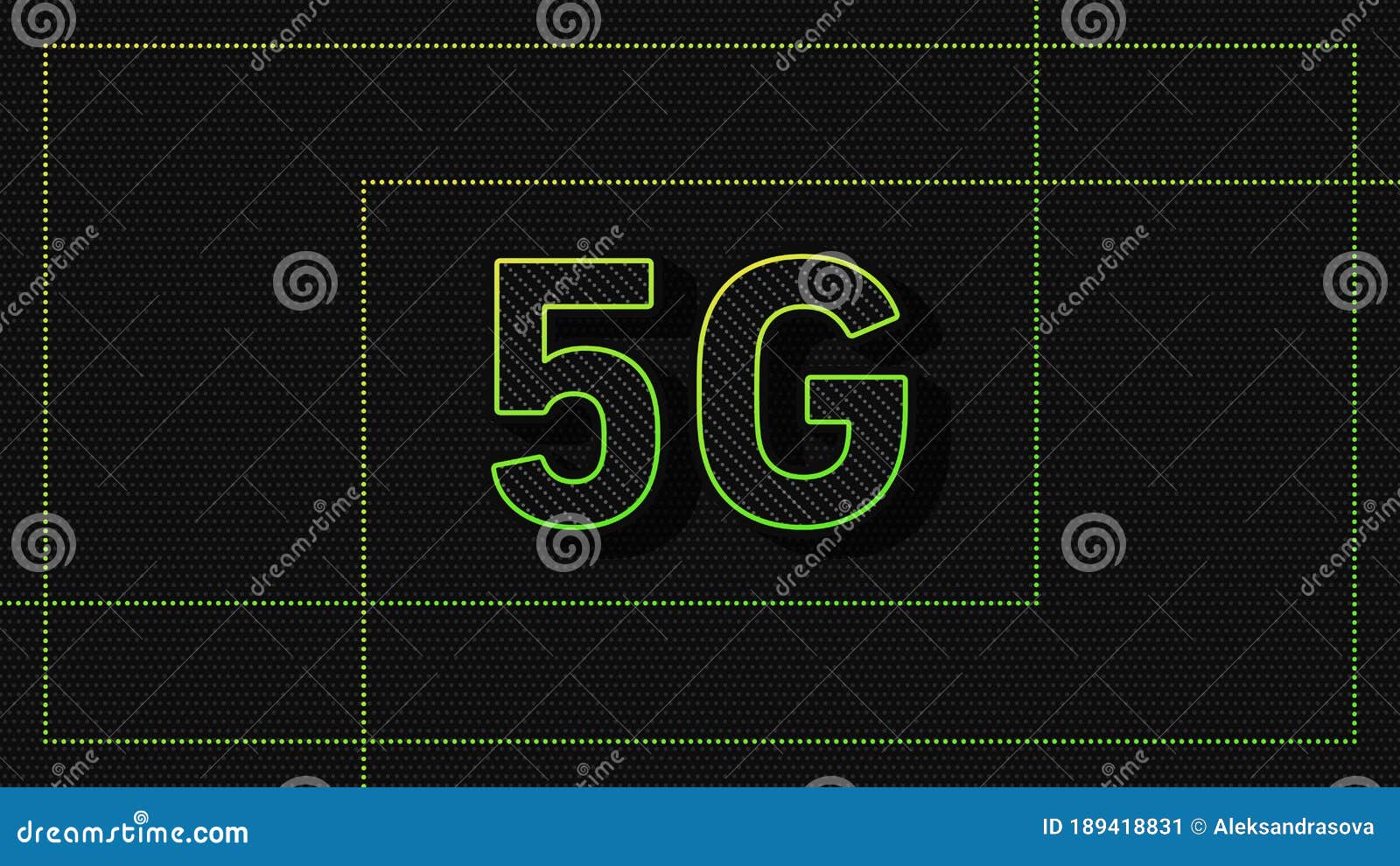 5G Mobile Network and Internet Concept Symbol. Technology Theme ...
