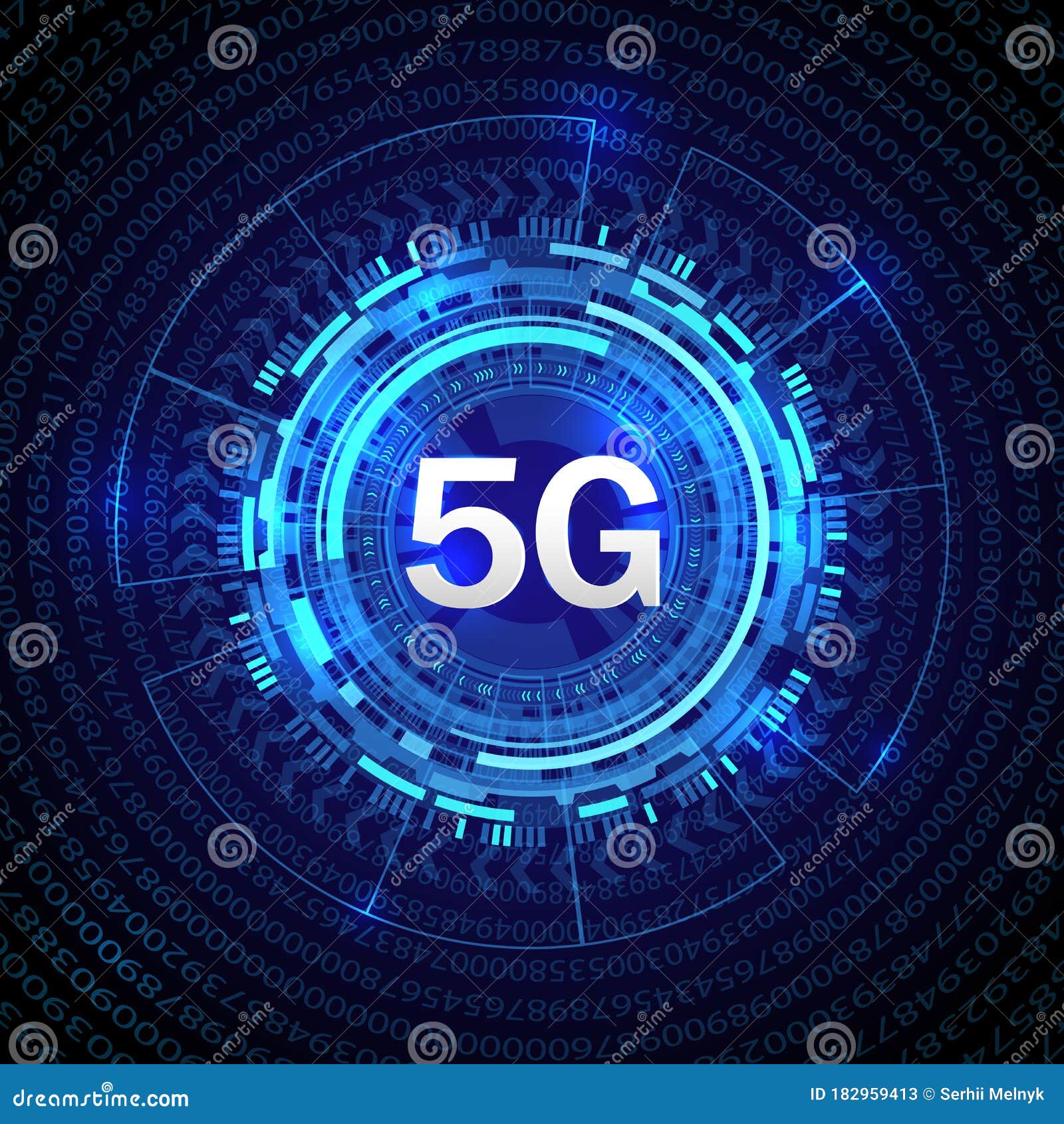 5g background vector stock vector. Illustration of generation - 182959413