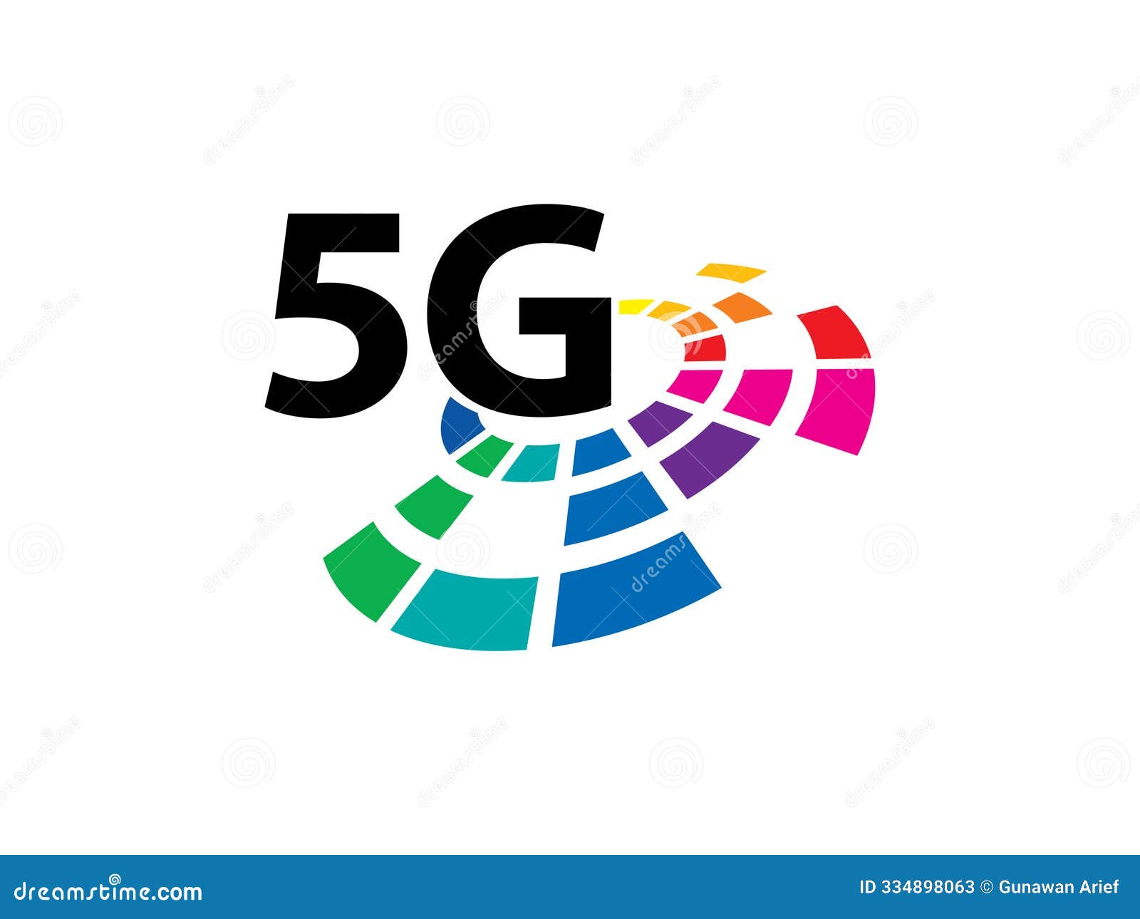 5G Network Connection Logo Symbol or Icon Template Stock Illustration ...
