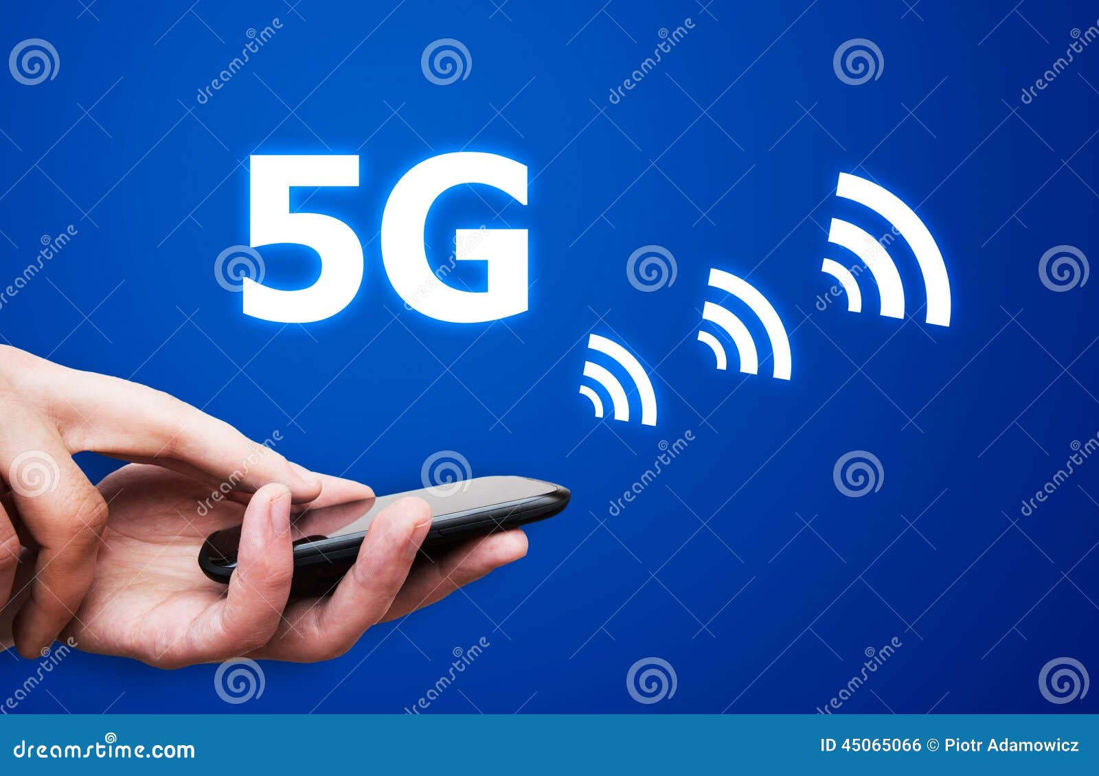5G Network Standard Communication Stock Photo - Image of data ...