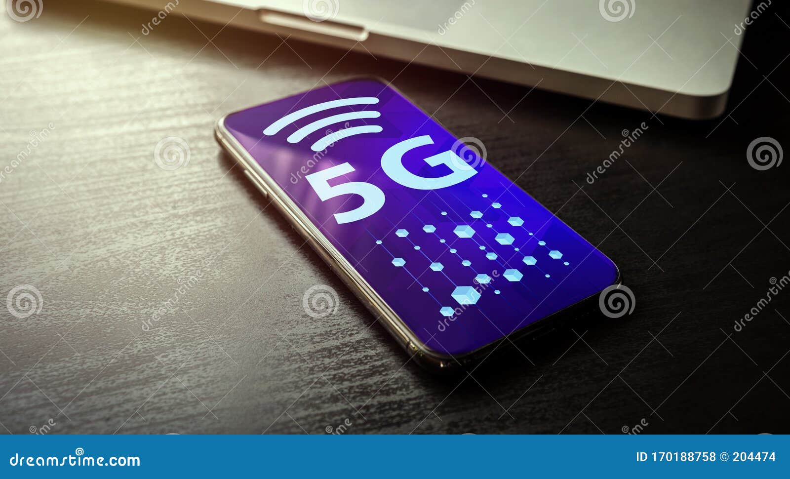 5G Network Technology - High Speed Wireless Systems. 5g Symbol and ...