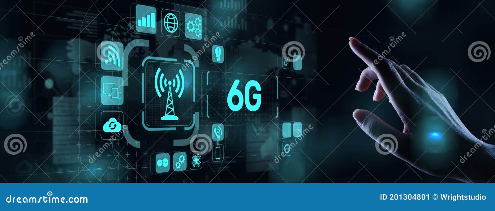 6G New Generation Telecommunication Fast Internet and Technology ...