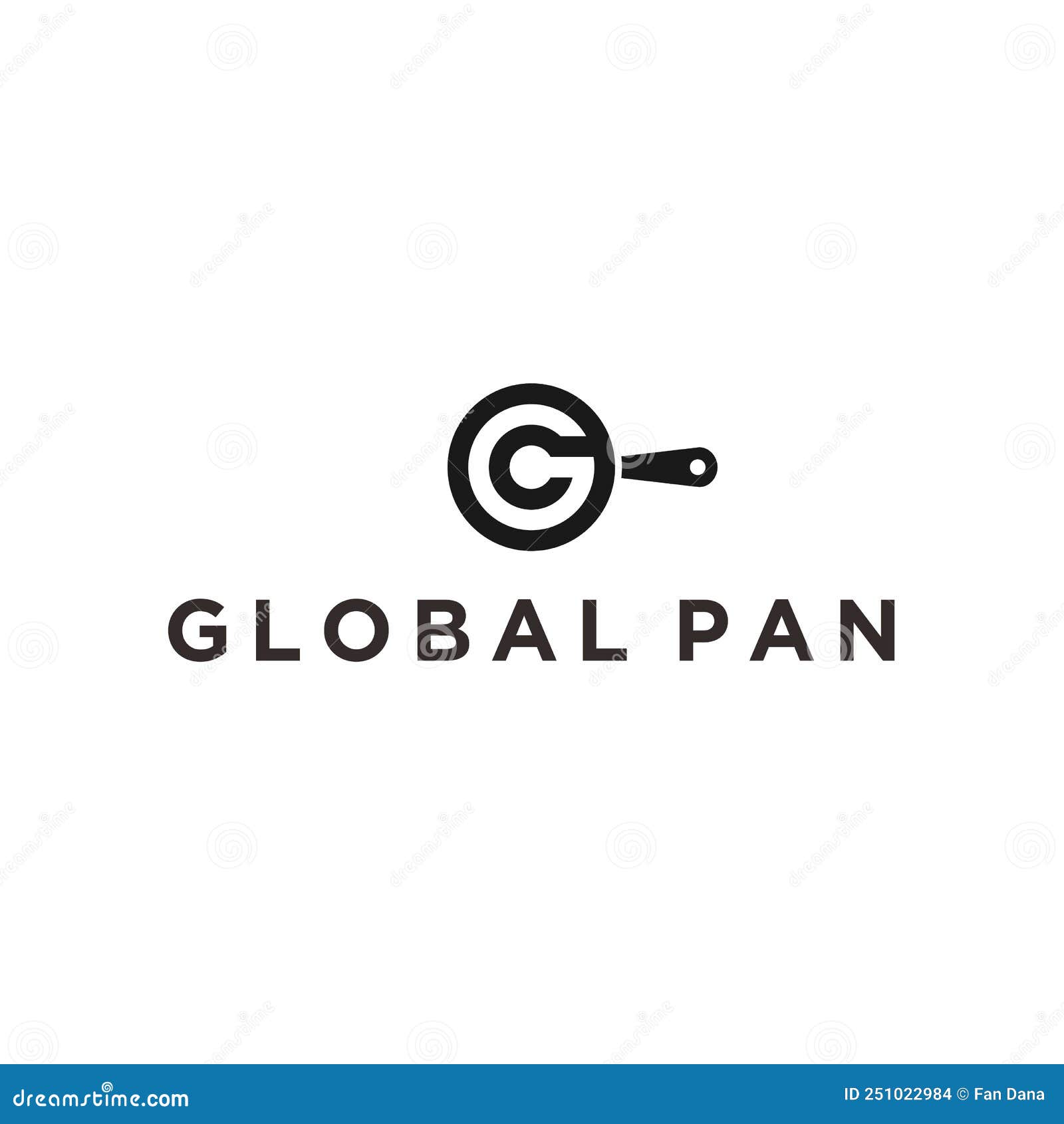 G Pan Logo Vector Icon Designs Stock Vector - Illustration of cooking ...