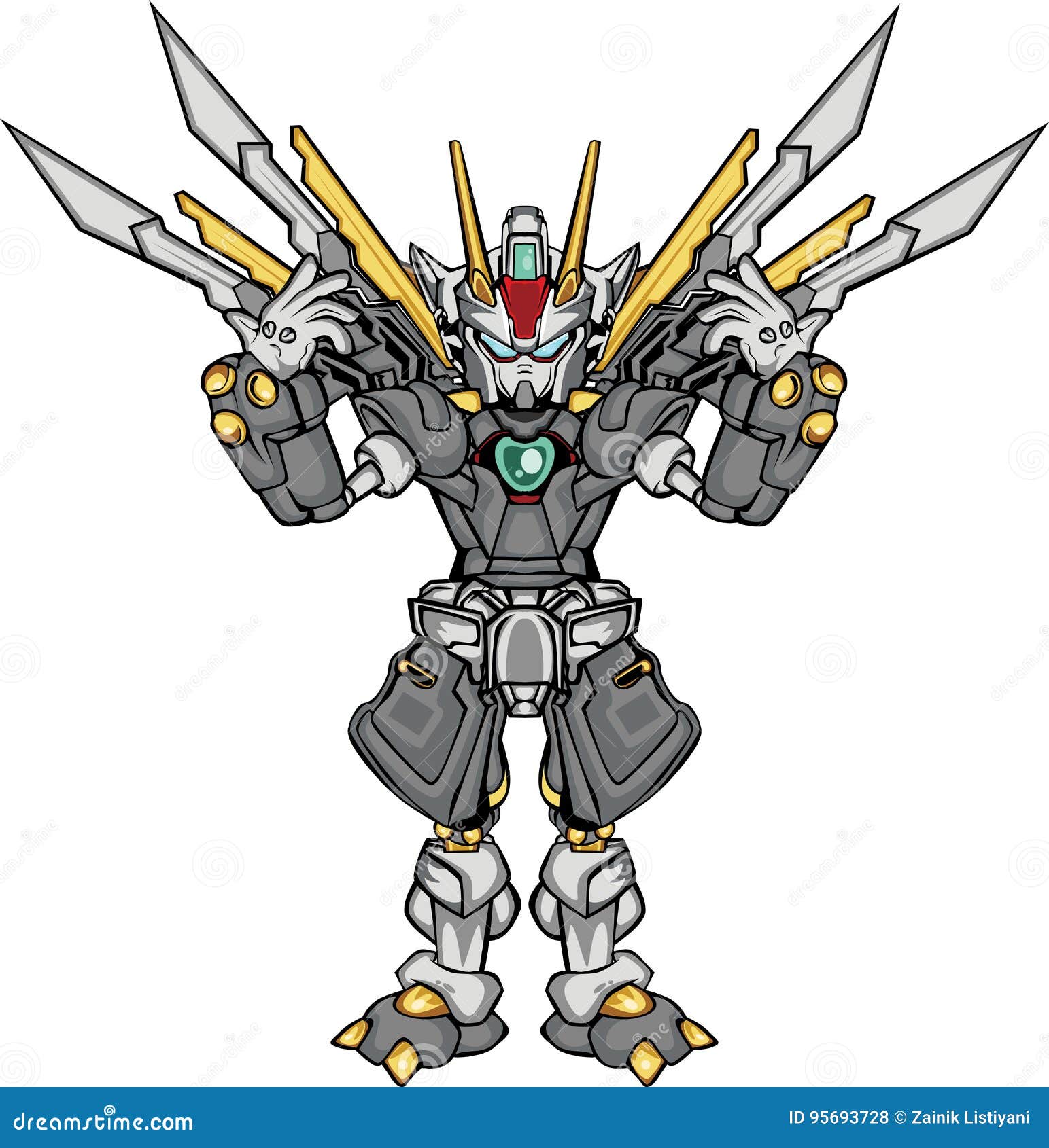 G robo body part stock vector. Illustration of mecha - 95693728 G robo body part stock vector. Illustration of mecha - 95693728