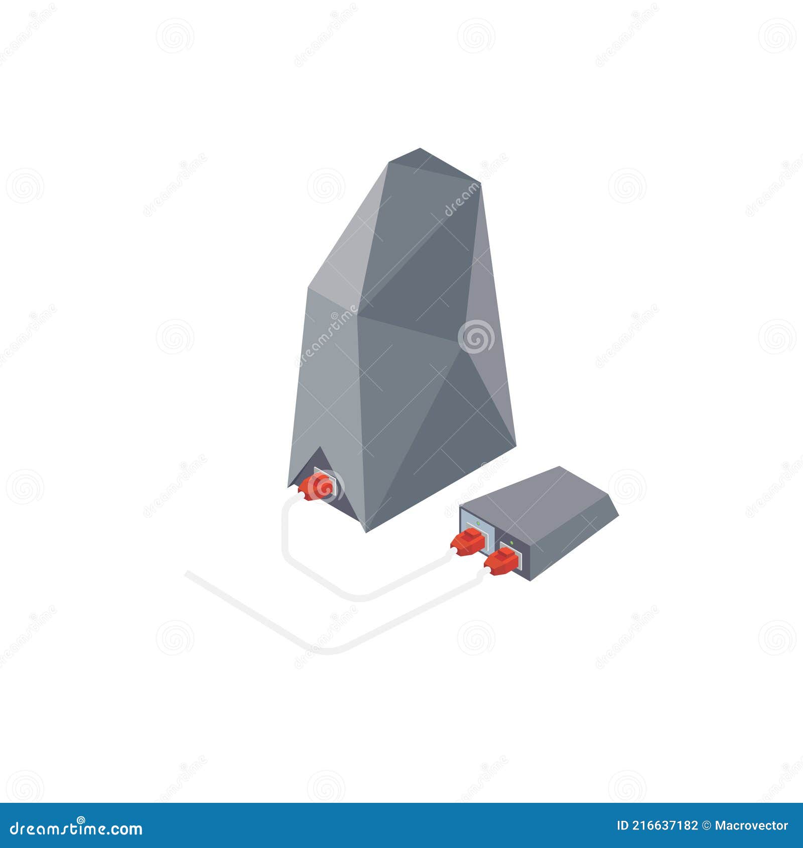 Isometric Set Of Routers. Isometric Realistic Vector Icons Isolated On ... Isometric Set Of Routers. Isometric Realistic Vector Icons Isolated On ...