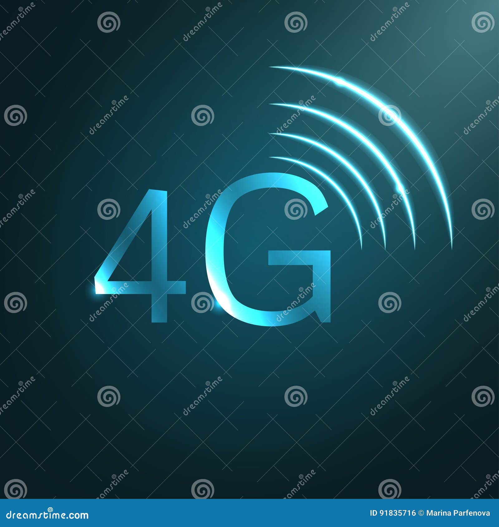 4G sign icon. Vector. stock vector. Illustration of fourth - 91835716