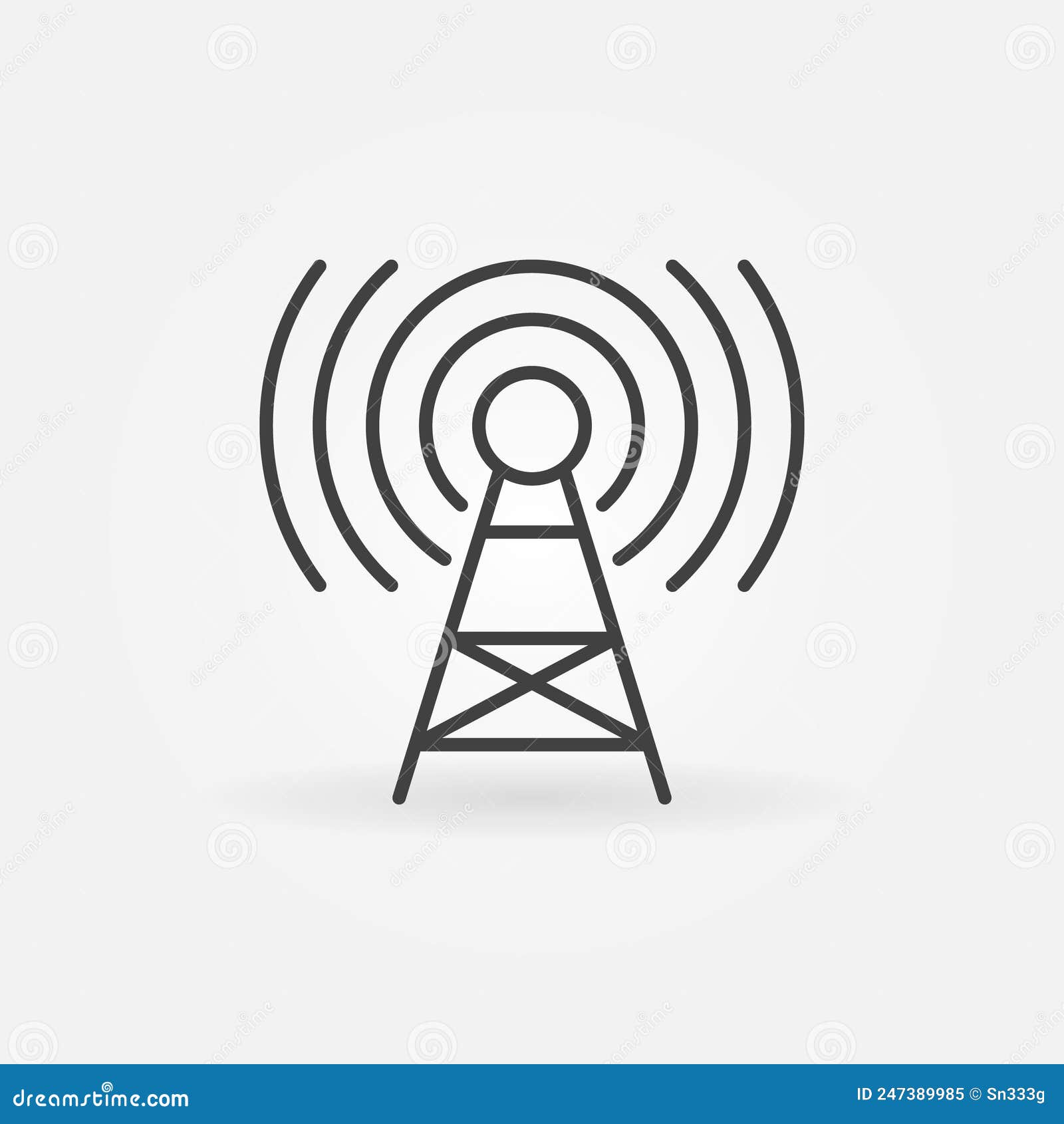 5G Signal Tower or Antenna Outline Icon. Vector Symbol Stock ... 5G Signal Tower or Antenna Outline Icon. Vector Symbol Stock ...
