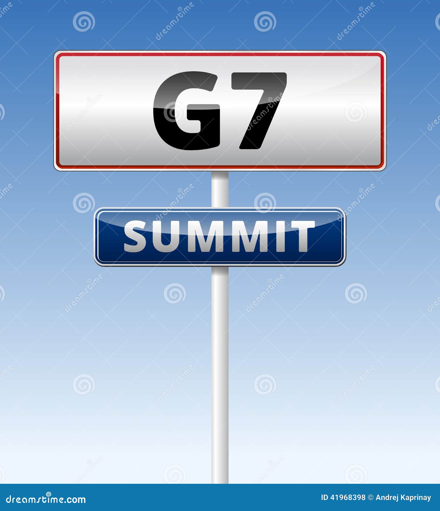 G7 Summit stock vector. Illustration of leisure, globe - 41968398