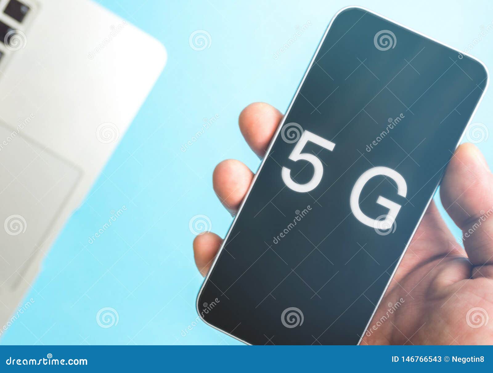 5G Technology, Hand Using Mobile Phone with 5g Concept, Internet on ...