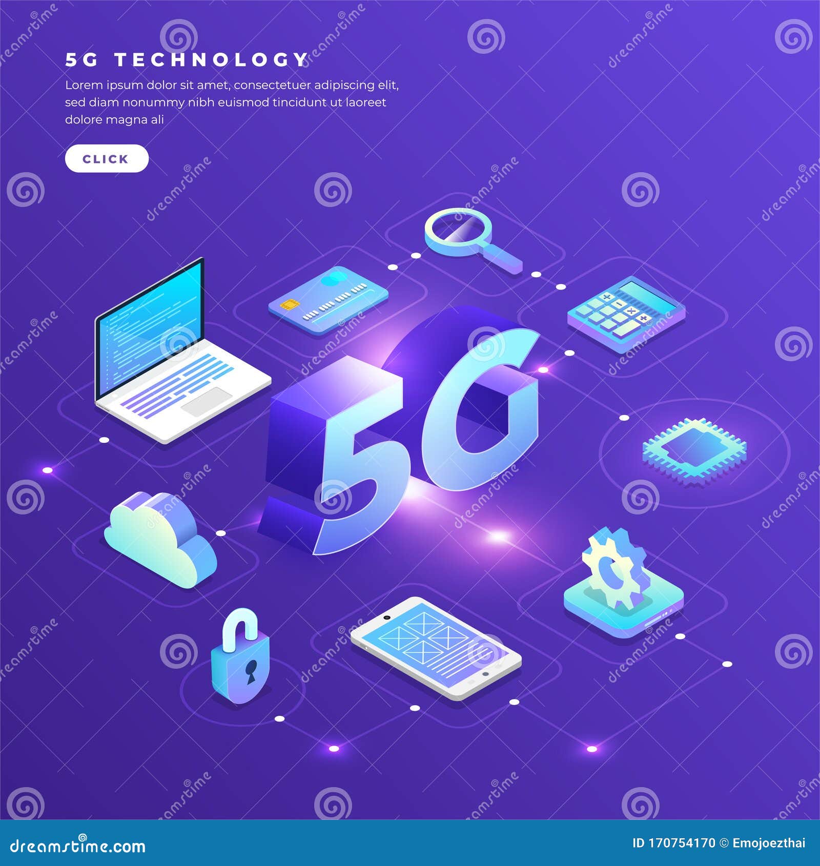 5G Technology 38 stock illustration. Illustration of mobile - 170754170