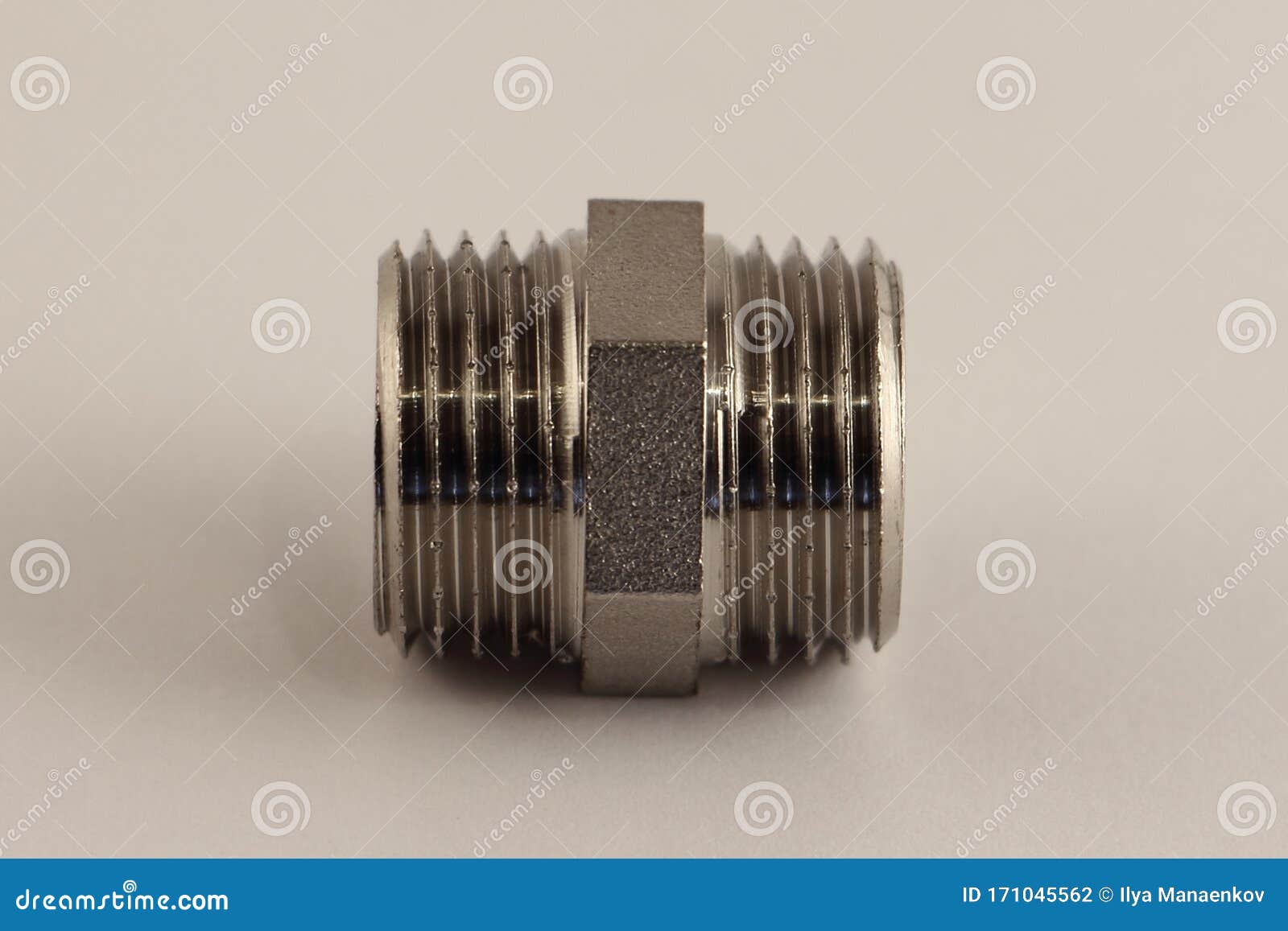 G 1/2` Thread Pipe Connector Stock Photo - Image of industry ...