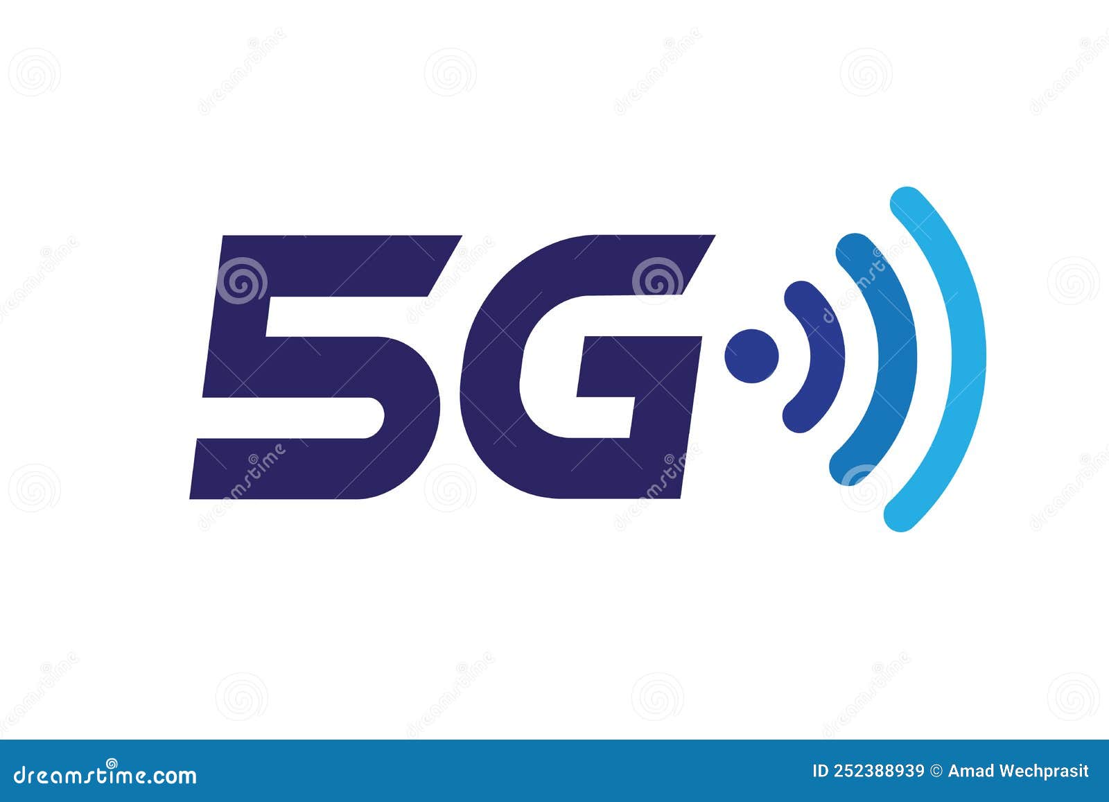 5G Vector Icon. 5th Generation Wireless Internet Network Connection ...