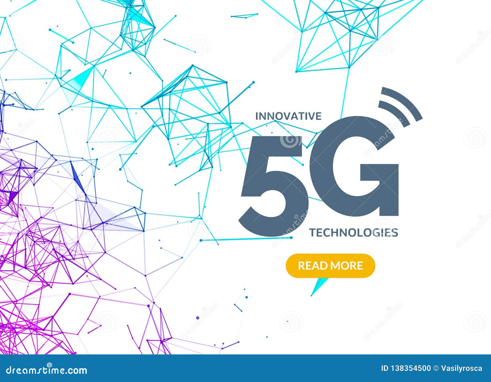 5G Vector Wifi Wireless Technology Connection, Mobile Transmission ...