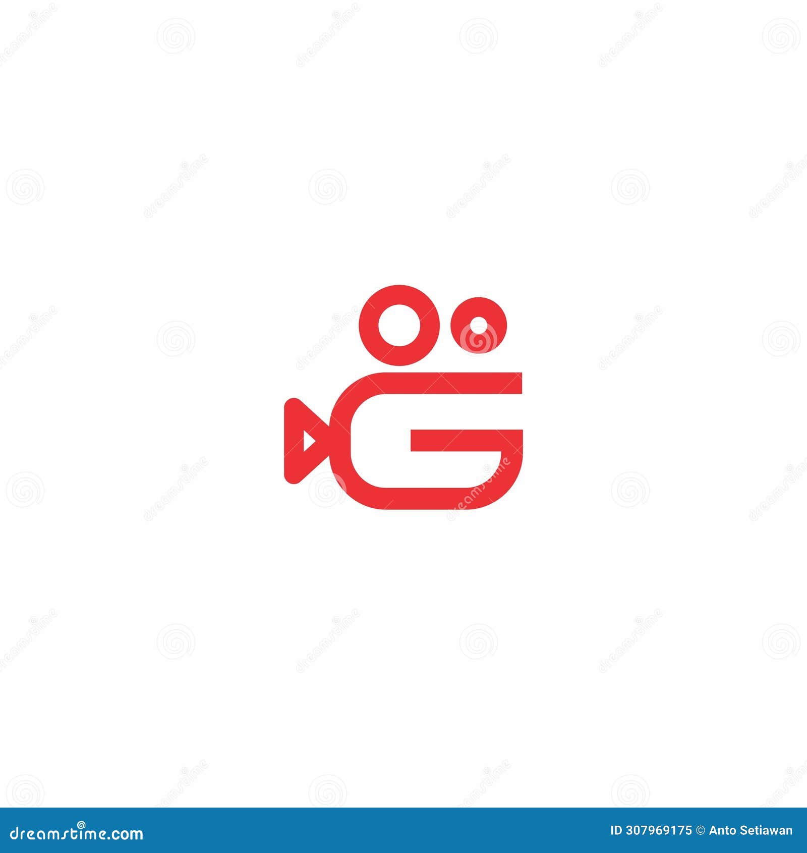 G Video Logo. Letter G Camera Logo Stock Vector - Illustration of ...