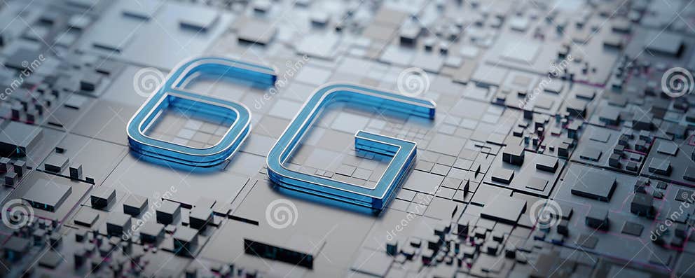 6g Wireless Communication Concept. 6g Mobile Connection. 6g Inscription ...