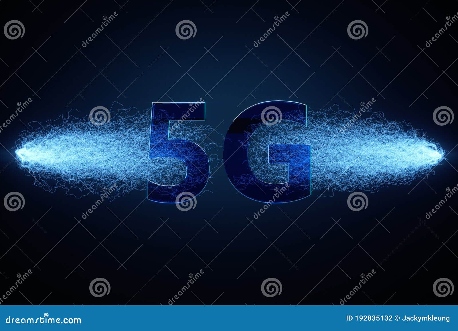 5G Wirless Mobile Information Technology Stock Illustration ...