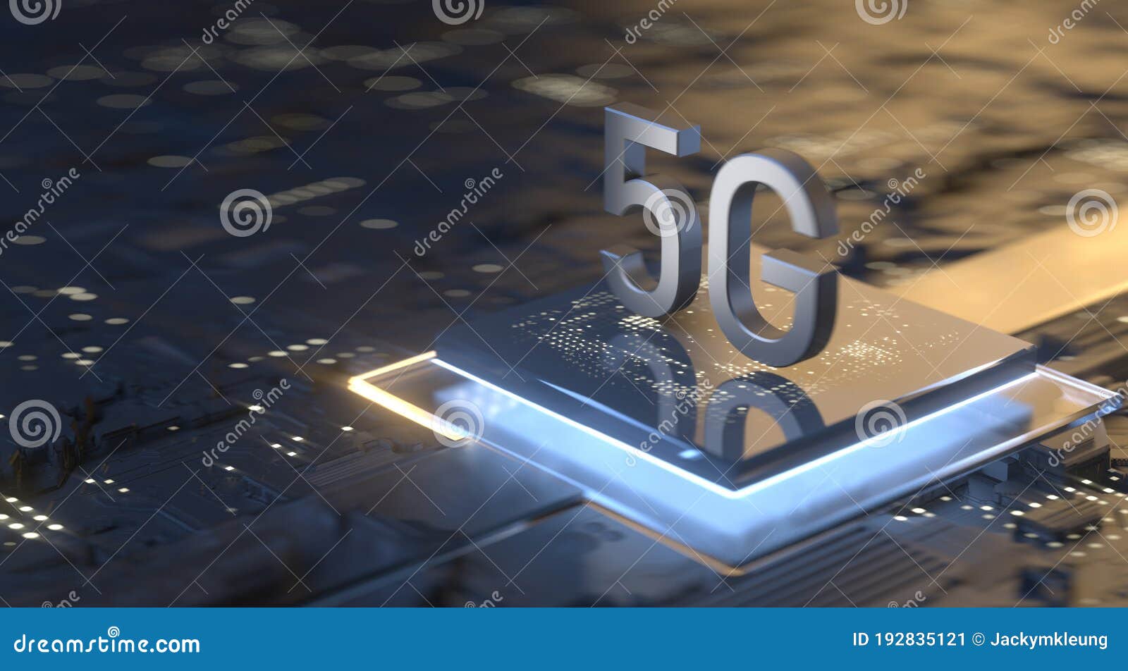 5G Wirless Mobile Information Technology Stock Illustration ...